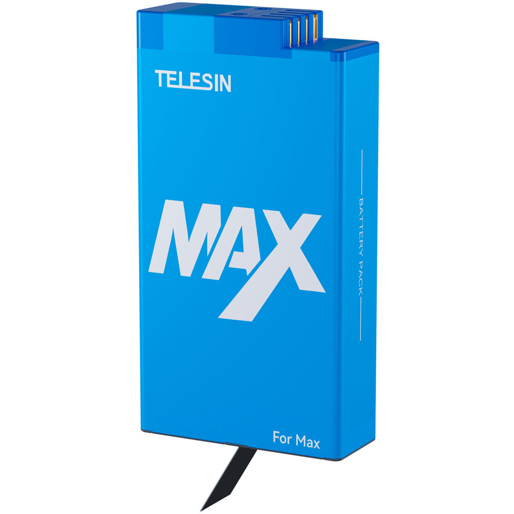 TELESIN 1600mAh Li Ion Battery For GoPro MAX GP BTR MAX B H