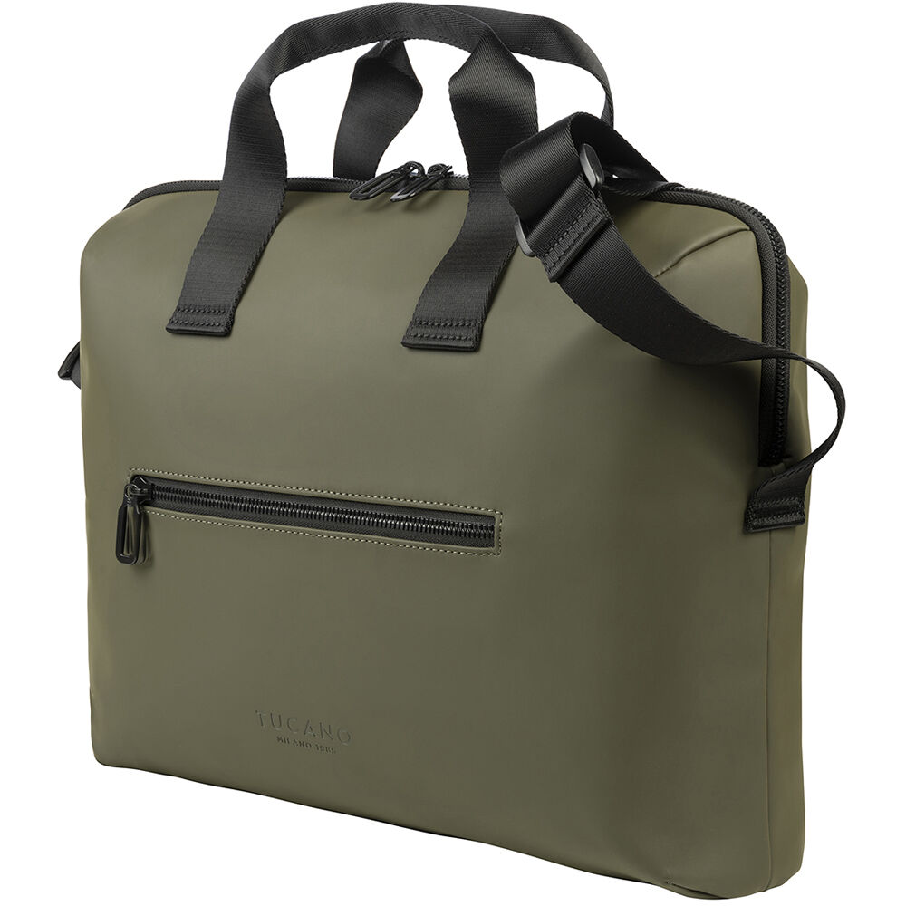 Tucano Gommo Bag for 16" Laptop (Military Green) BGOM15-VM B&H