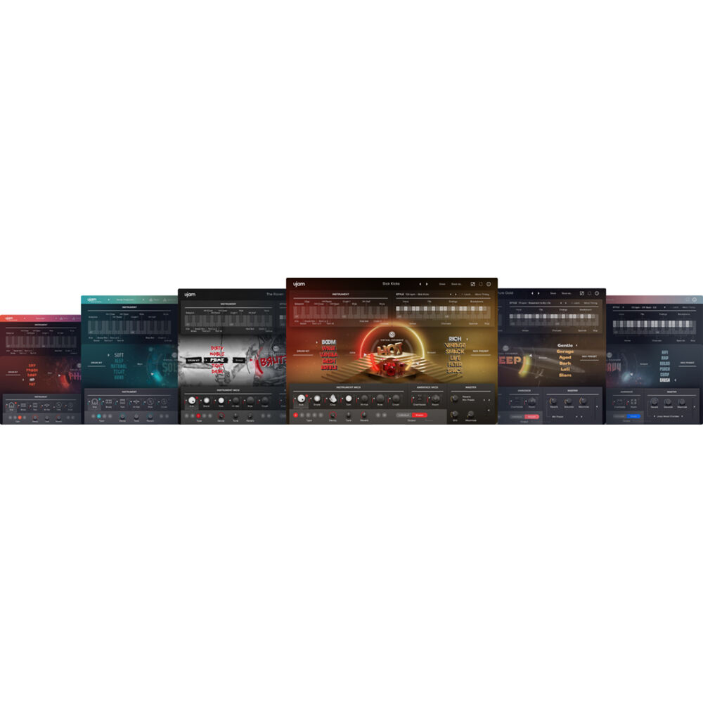 Ujam Virtual Drummer's Bundle 2 Virtual Instrument VD-BUNDLE2