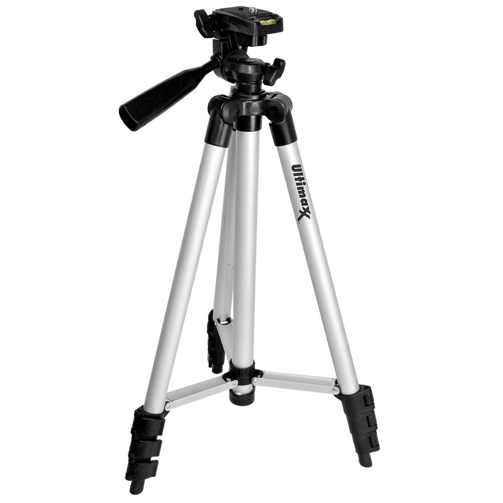 Ultimaxx UM-TR50 50" Aluminum Tripod with 3-Way Pan Head UM-TR50