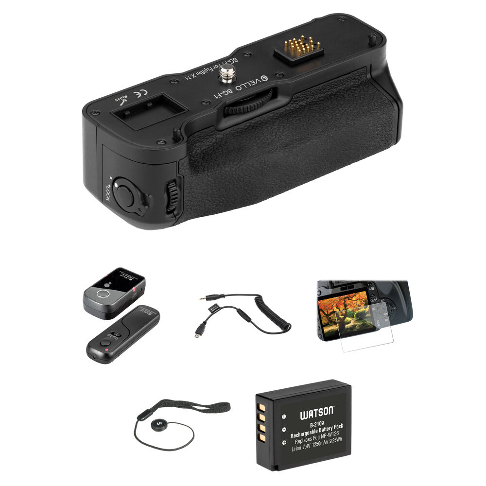 Vello Accessory Kit for Fujifilm X-T1 Mirrorless Digital Camera