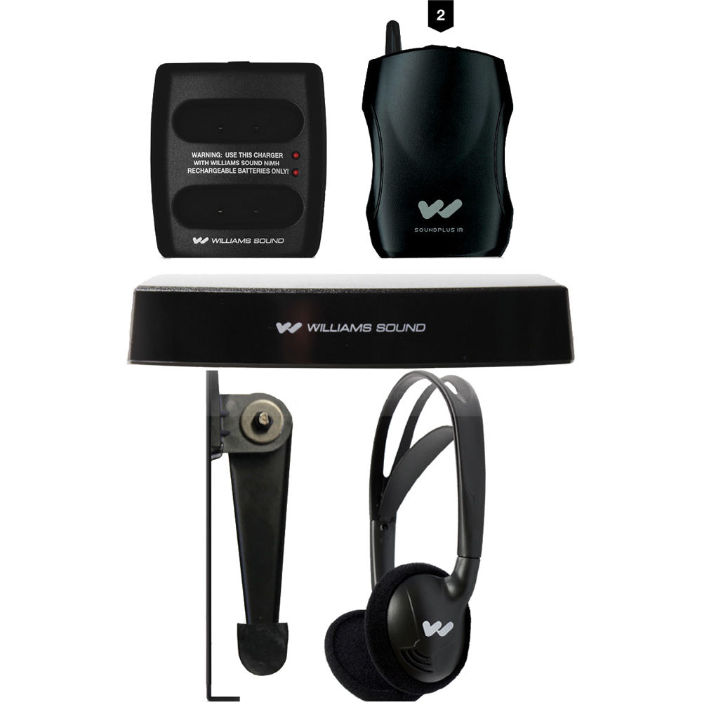 Williams Sound IR SY2 Small Area Infrared System 2 Kit IR SY2
