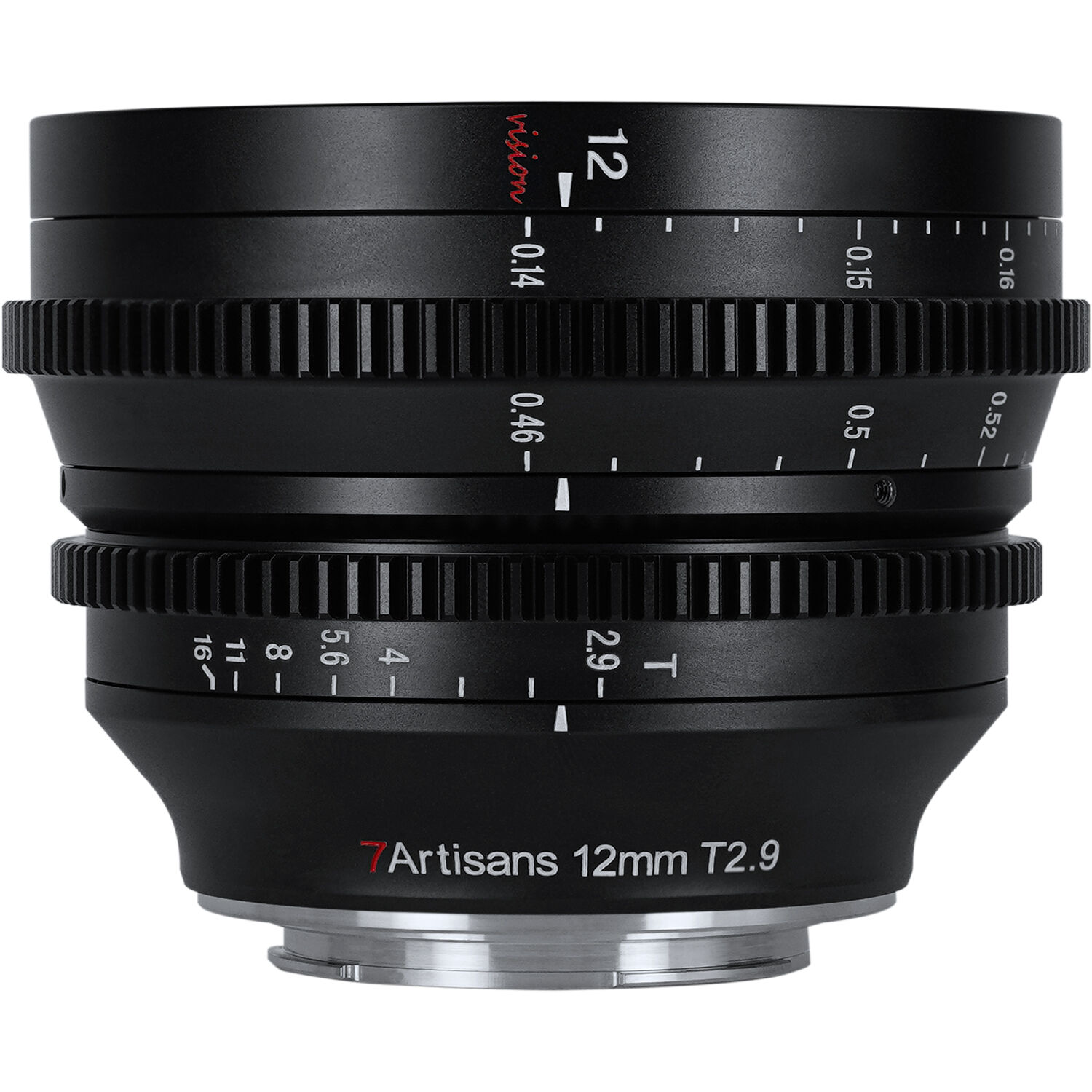 7artisans Photoelectric 12mm T2.9 Vision Cine Lens C705B B&H