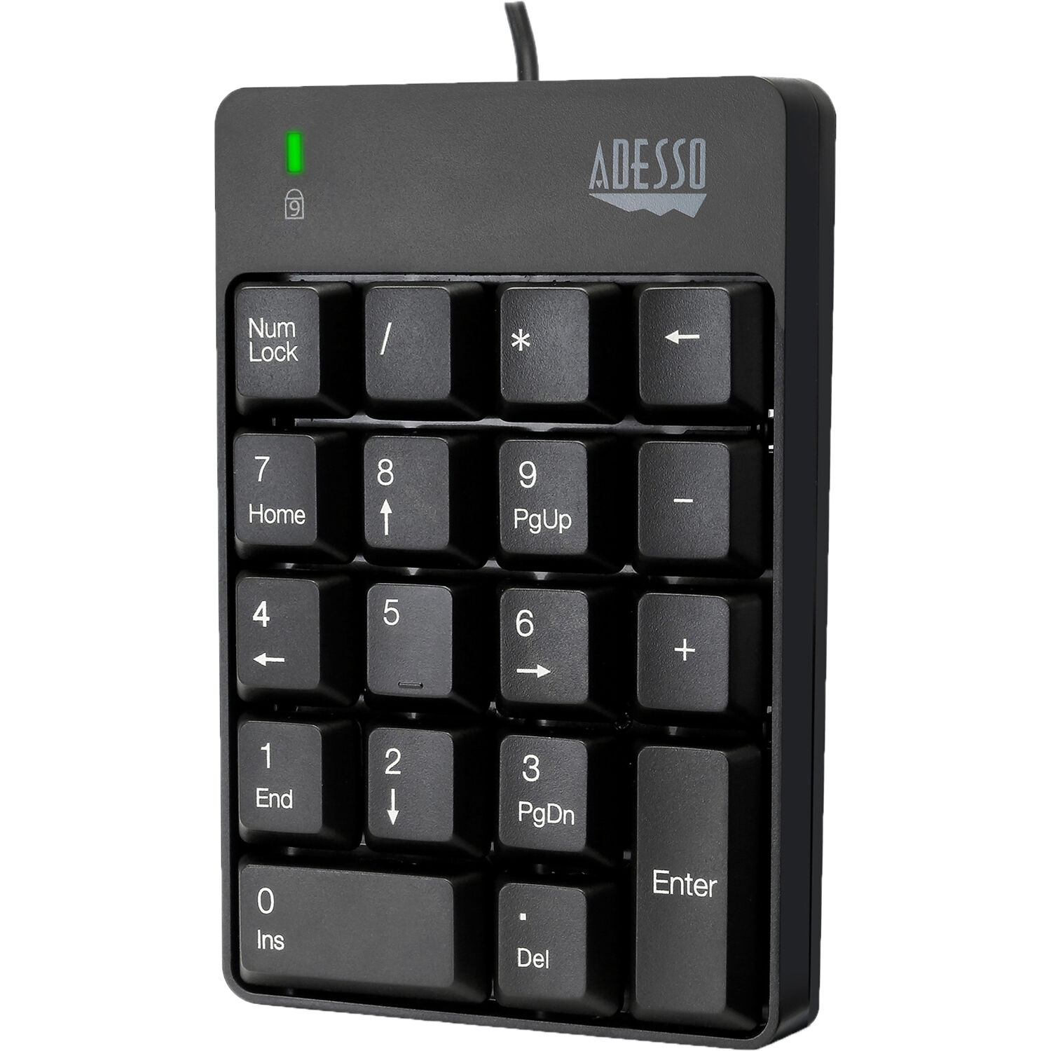 Adesso USB Spill Resistant 18-Key Numeric Keypad AKB-601UB B&H