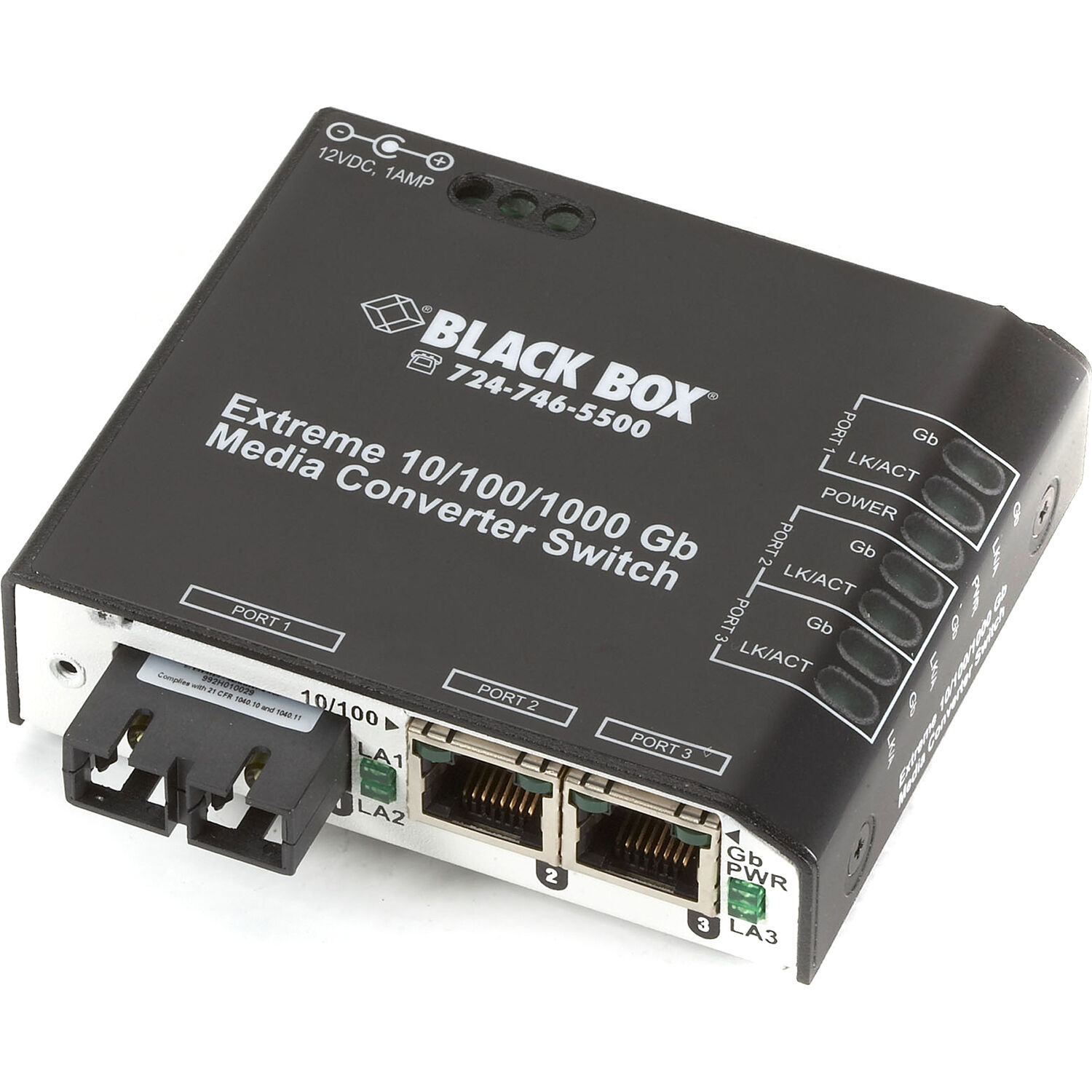 Black Box LBH2001A-P-SC-12 Extreme Media LBH2001A-P-SC-12 B&H