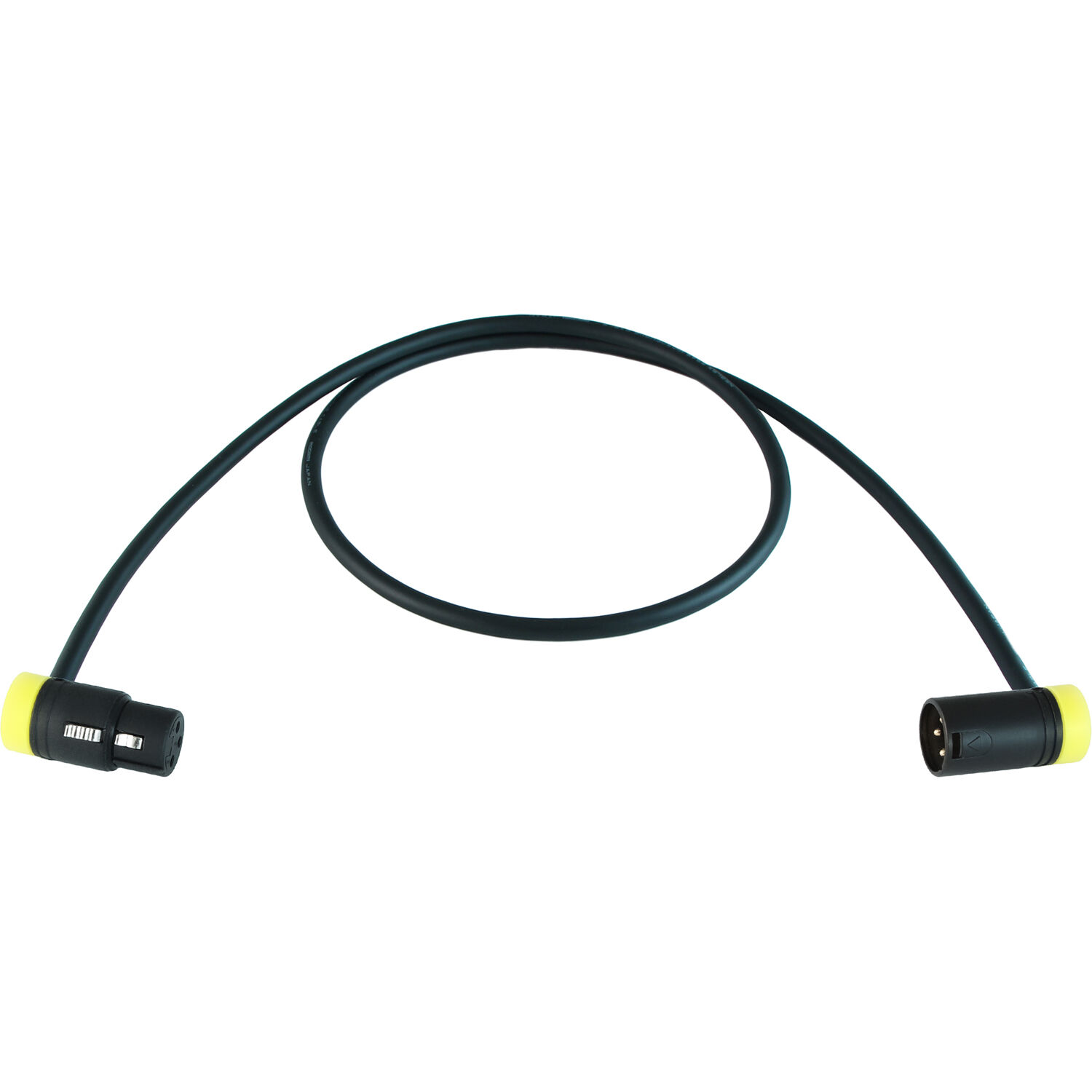 Cable Techniques 3'Low-Profile Right-Angle XLR-3F CT-SSXQ-RR-3Y