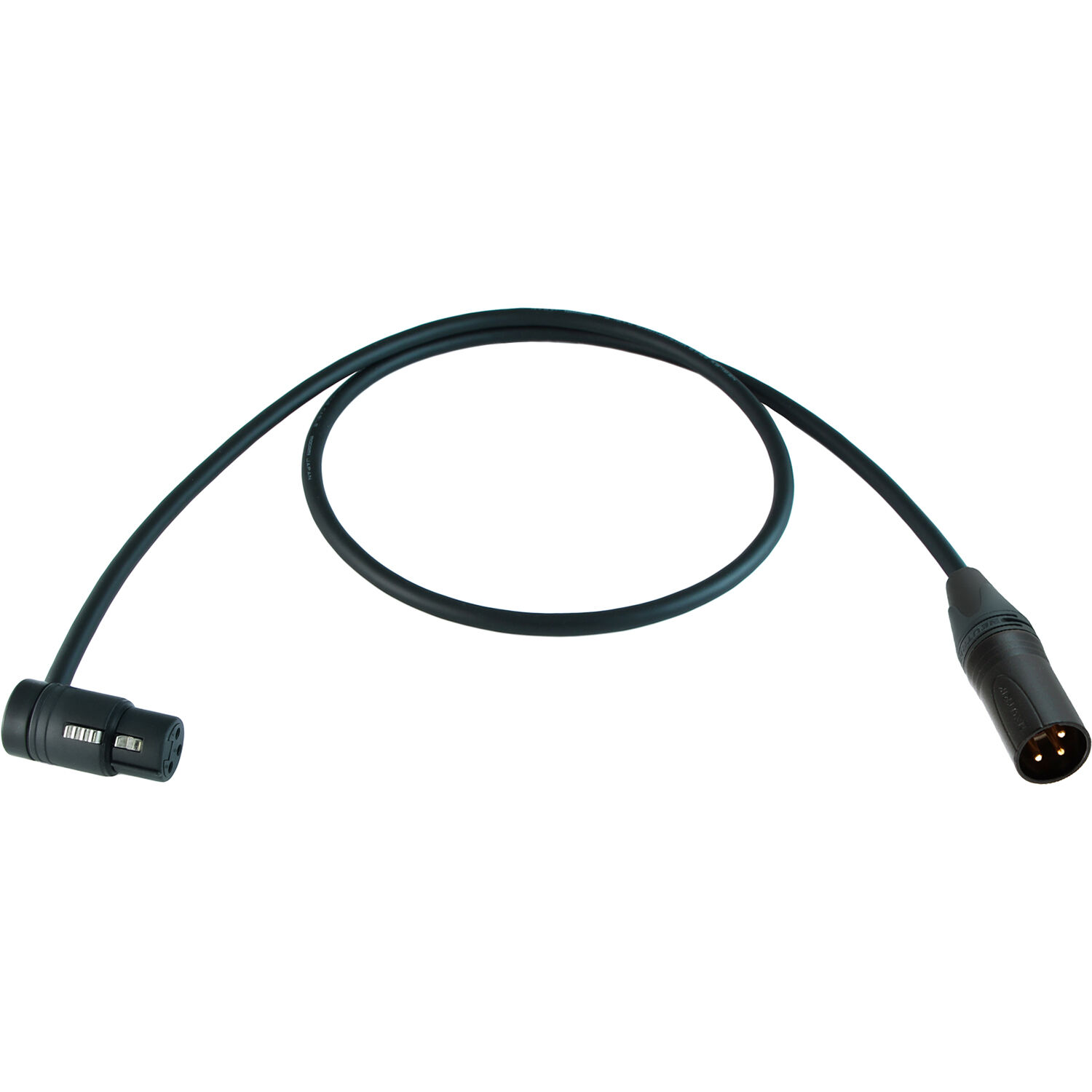 Cable Techniques Low-Profile Right-Angle XLR Female
