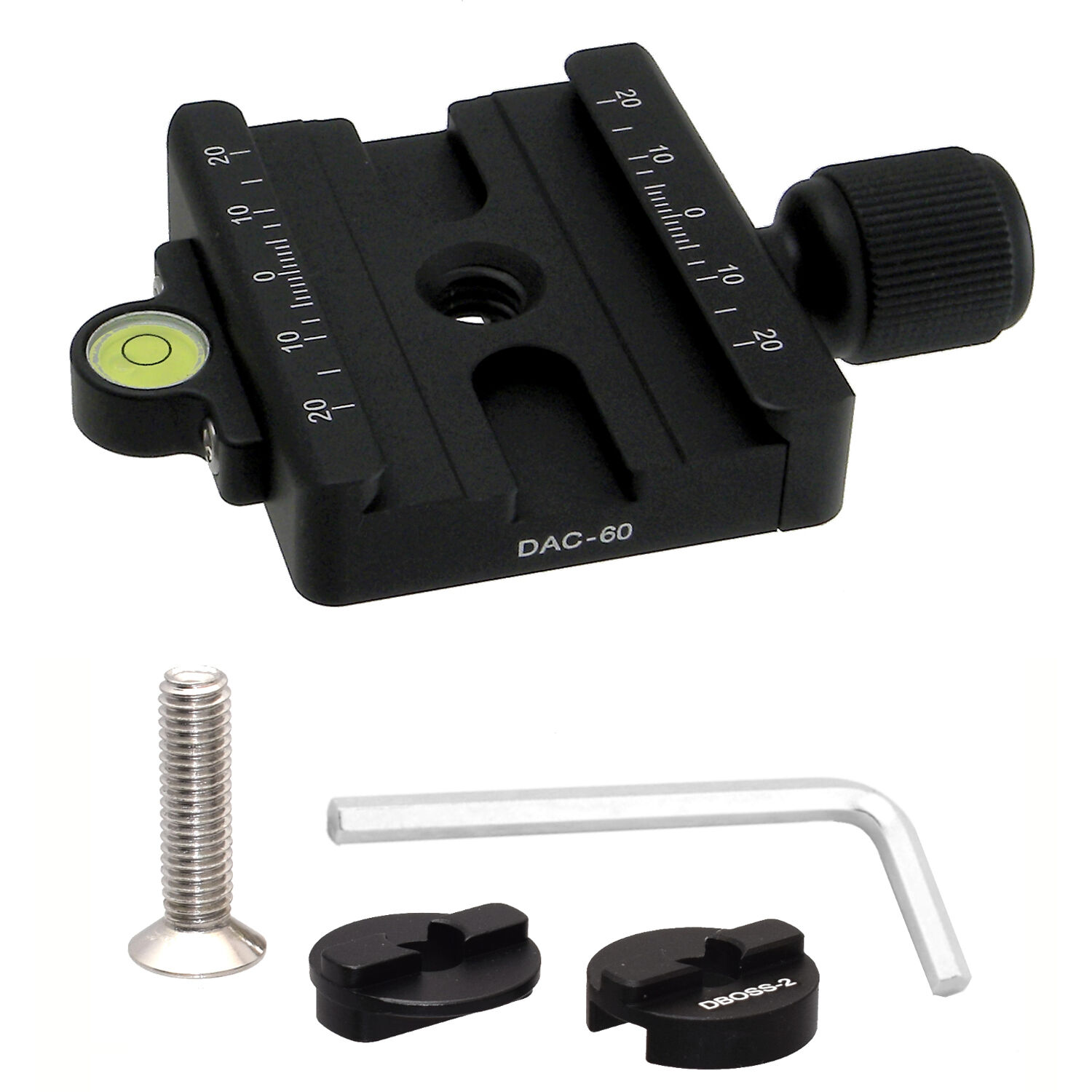 Desmond DAC-60 Deluxe Manfrotto to Arca-Type 60mm Clamp DAC-60BK