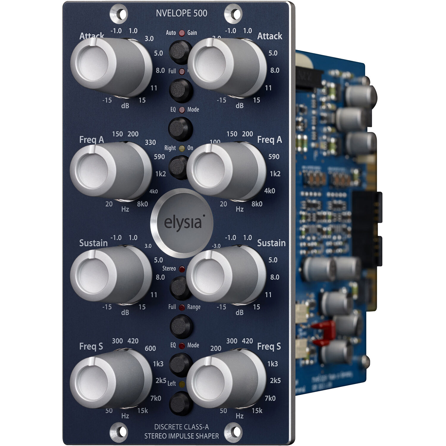 elysia nvelope 500 Dual-Channel Analog 500 Series NVELOPE 500