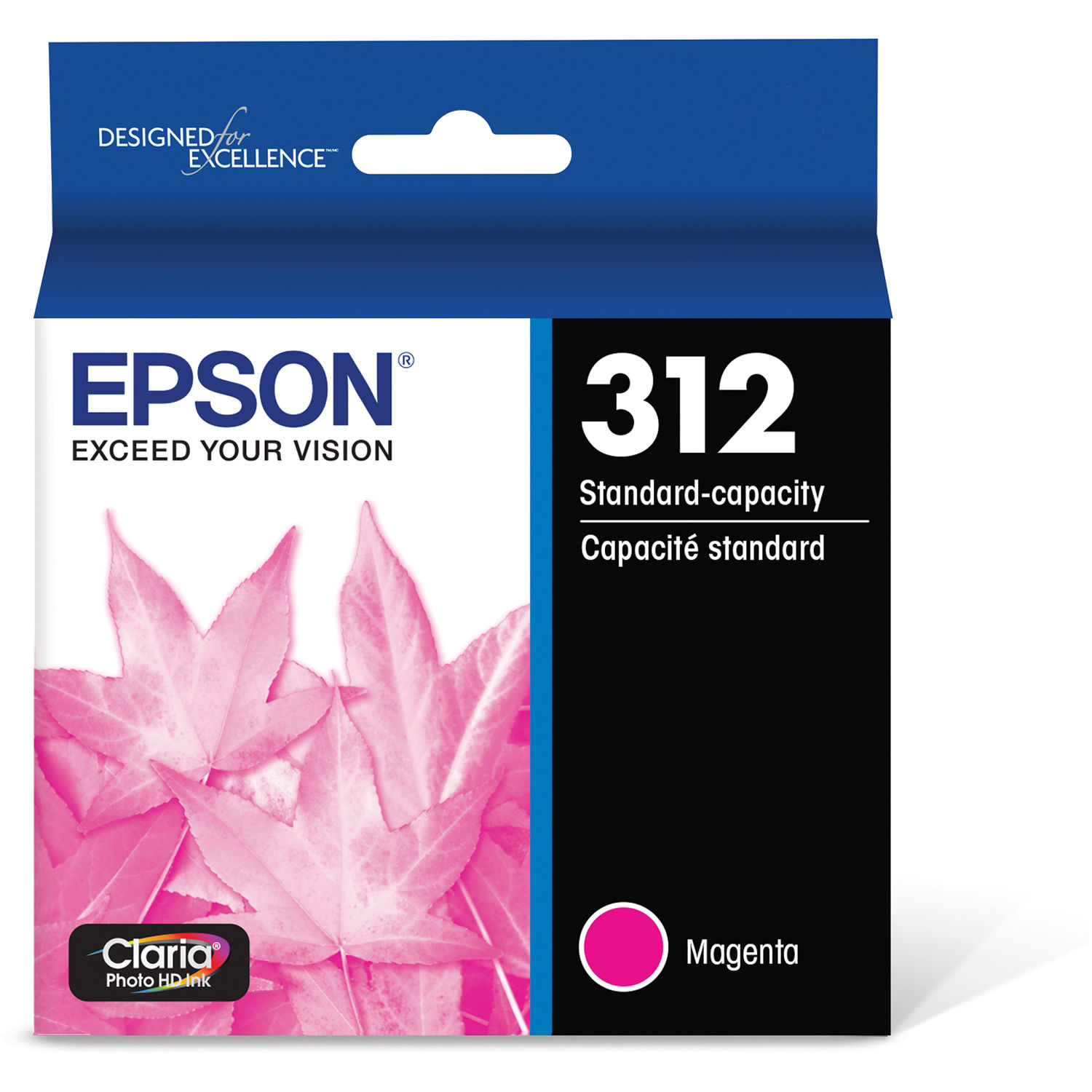 Epson T312 Magenta Claria Photo HD Ink Cartridge T312320-S B&H