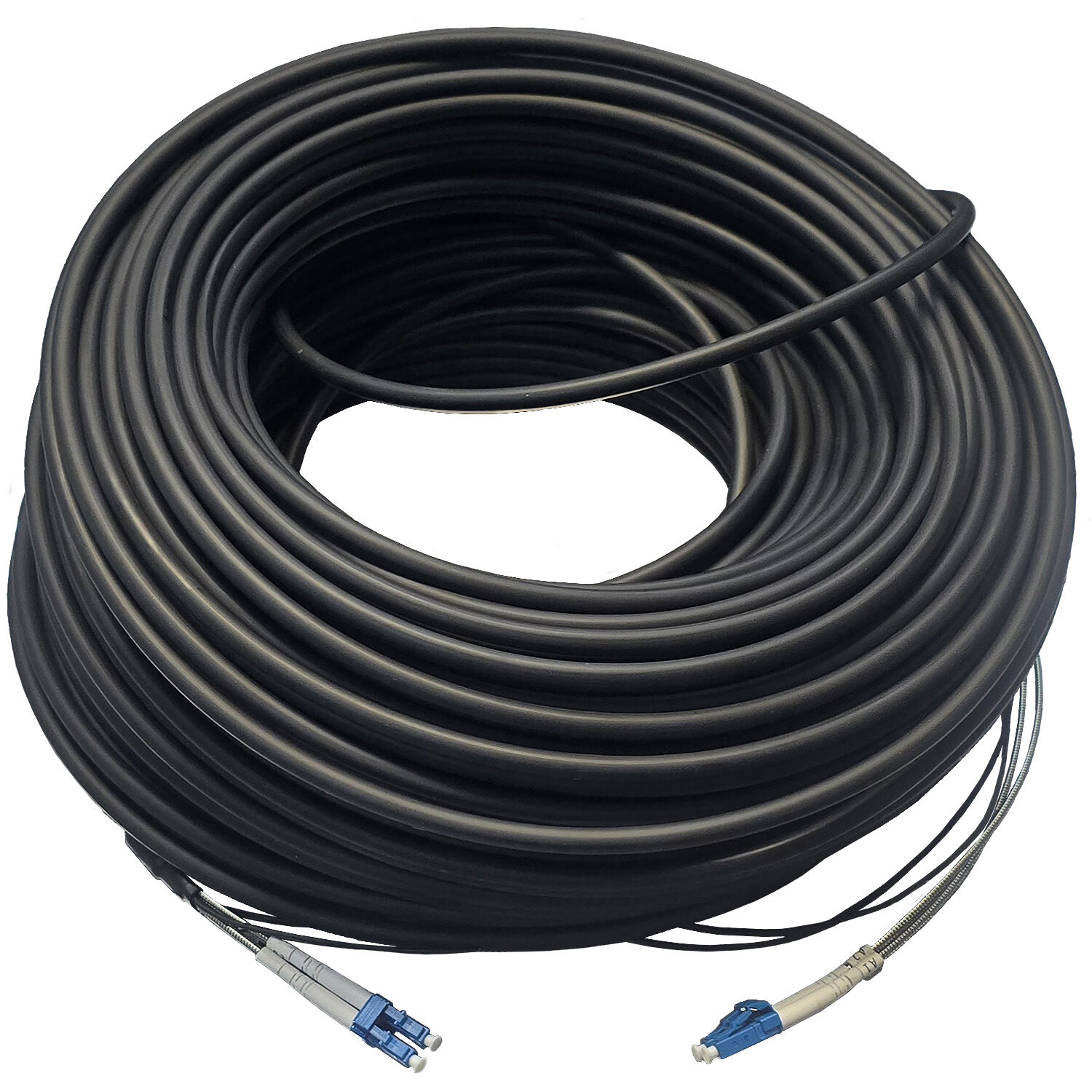 Freakshow HD Armored Fiber Duplex LC Singlemode Cable FDF-100
