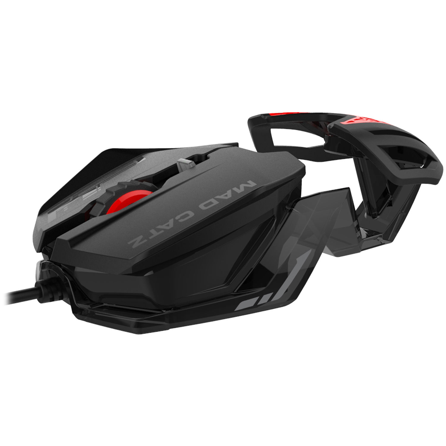Mad Catz RAT 1 Wired Optical Gaming Mouse MCB4373800A306 B H