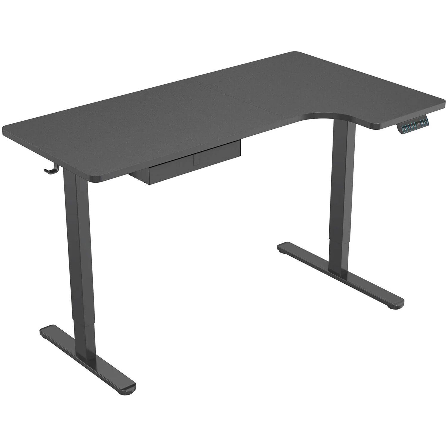 Mount-It! L-Shaped Electric Height-Adjustable Sit-Stand MI-15002