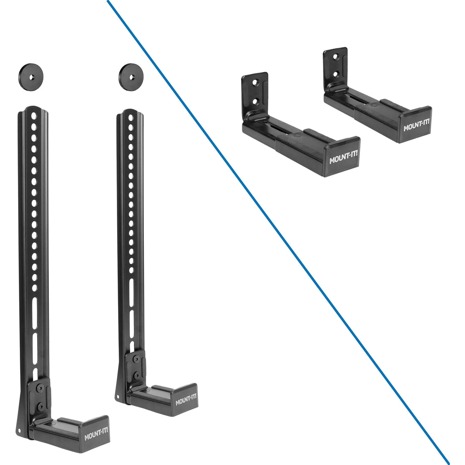 Mount-It! MI-SB50 Universal Soundbar Mount Brackets MI-SB50 B&H
