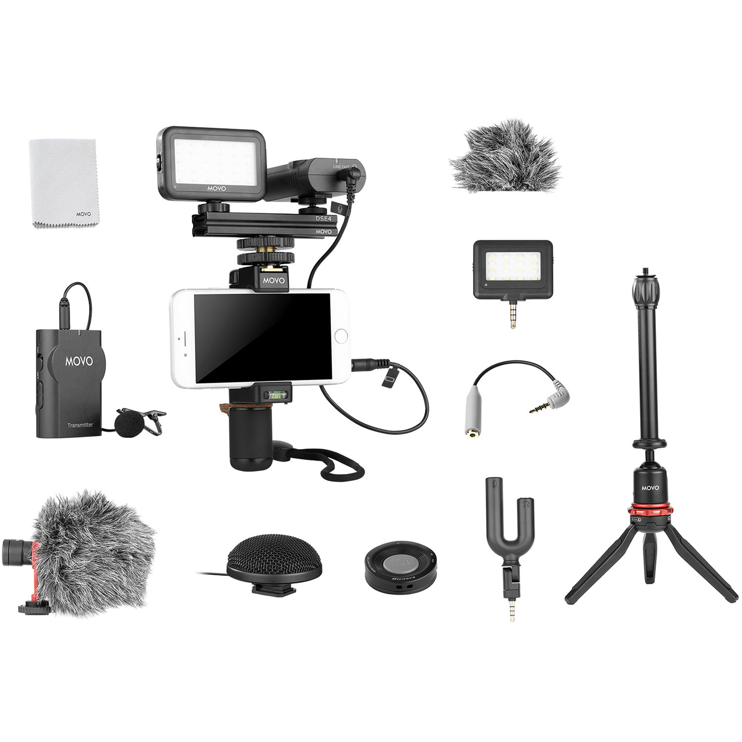 Movo Photo Smartphone Video Kit V8 with Rig, PHONEVIDEO KIT8 B&H
