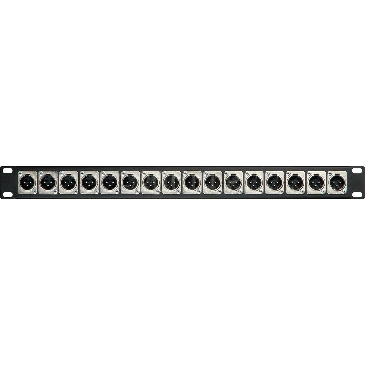 My Custom Shop XLR Feedthrough Patch Panel 16-M CTX-16XMXF B&H