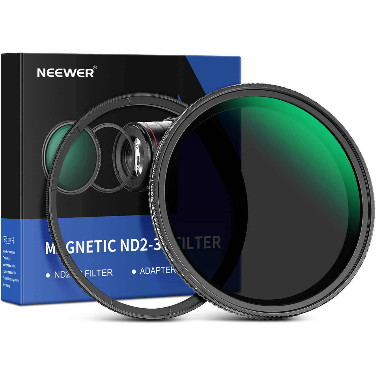 Neewer Magnetic Variable ND Filter (72mm, 1 to 5-Stop) 66601656