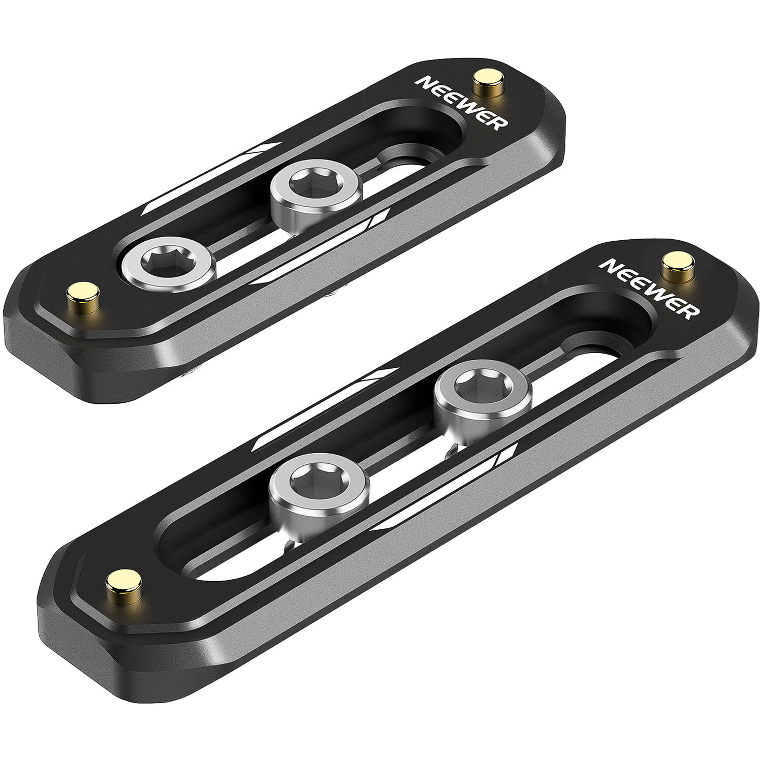 Neewer NATO Rail Set (2.4" and 3") 66603260 B&H Photo Video