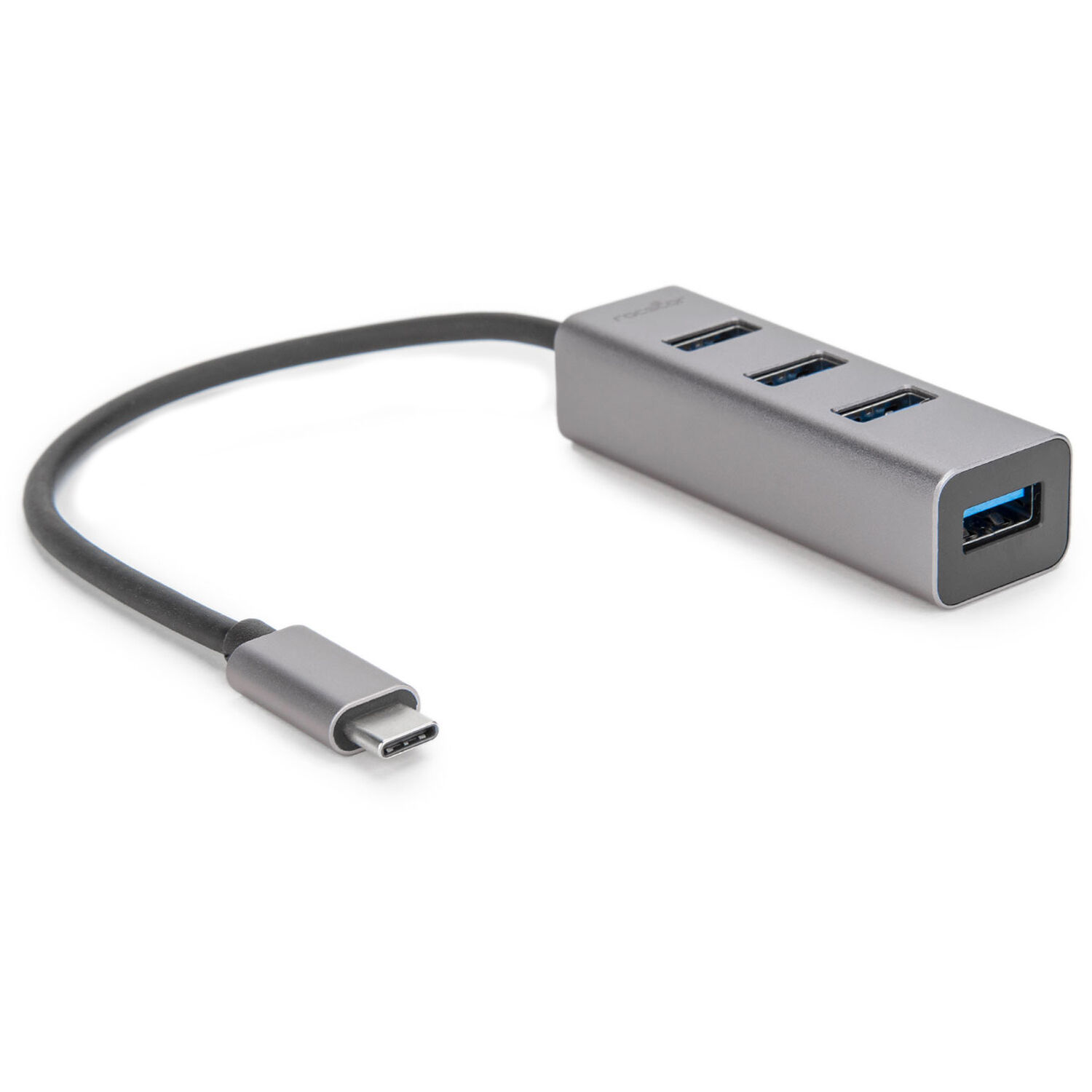Rocstor Portable 4-Port Hub USB-C to 4x USB-A 3.0 Y10A228-A1 B&H