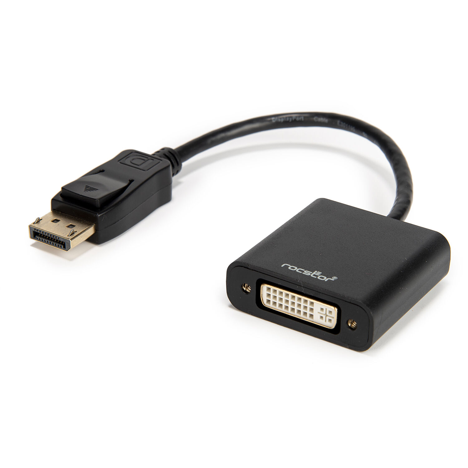 Rocstor DisplayPort Male to DVI Female Active Adapter Y10A230-B1