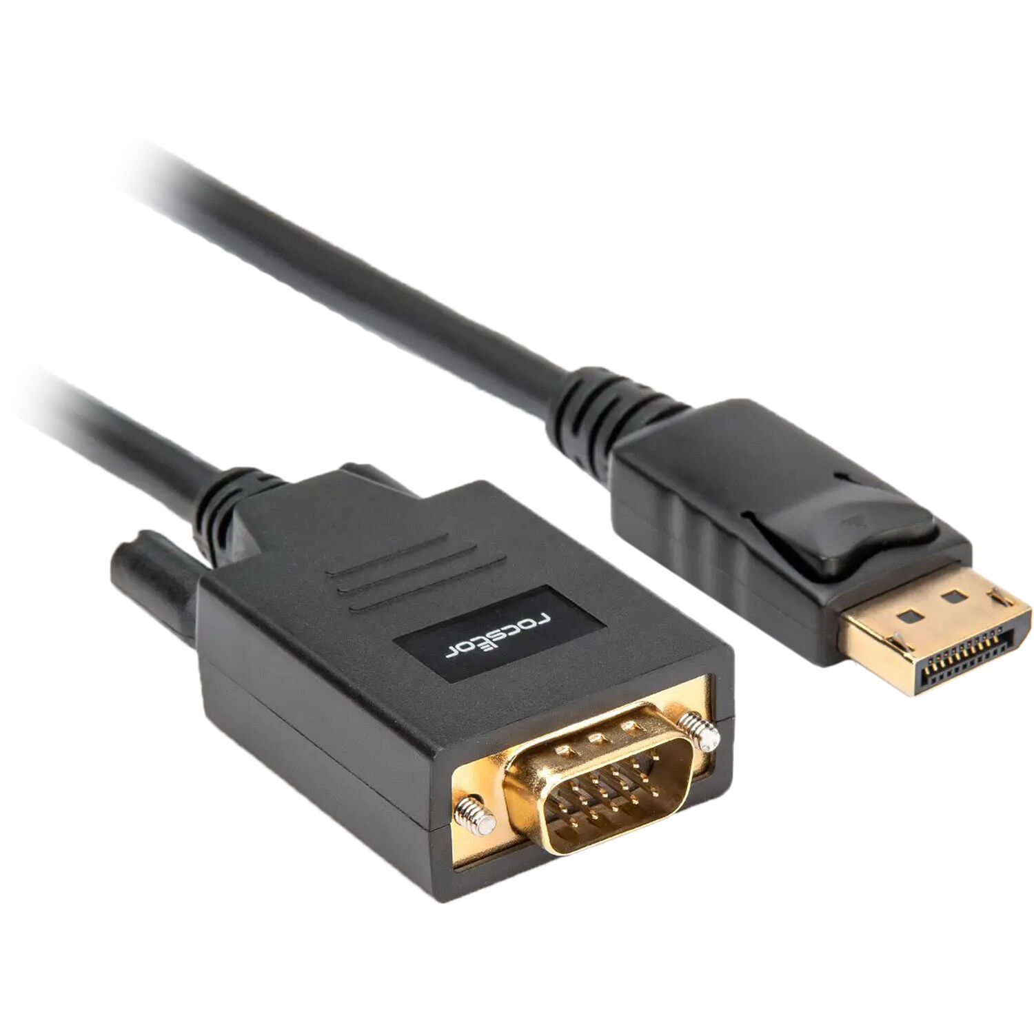 Rocstor DisplayPort to VGA Active Cable (15') Y10C484-B1 B&H