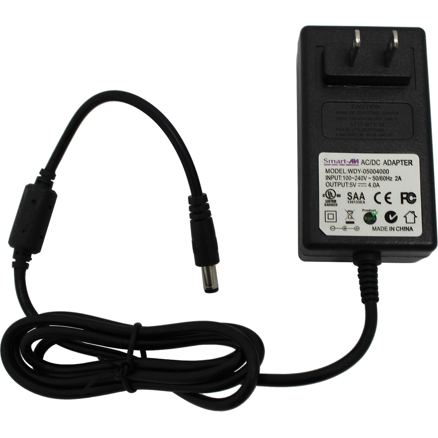 Smart-AVI 5 VDC, 4A Desktop Power Supply PS5VD4A-DSKTP B&H Photo