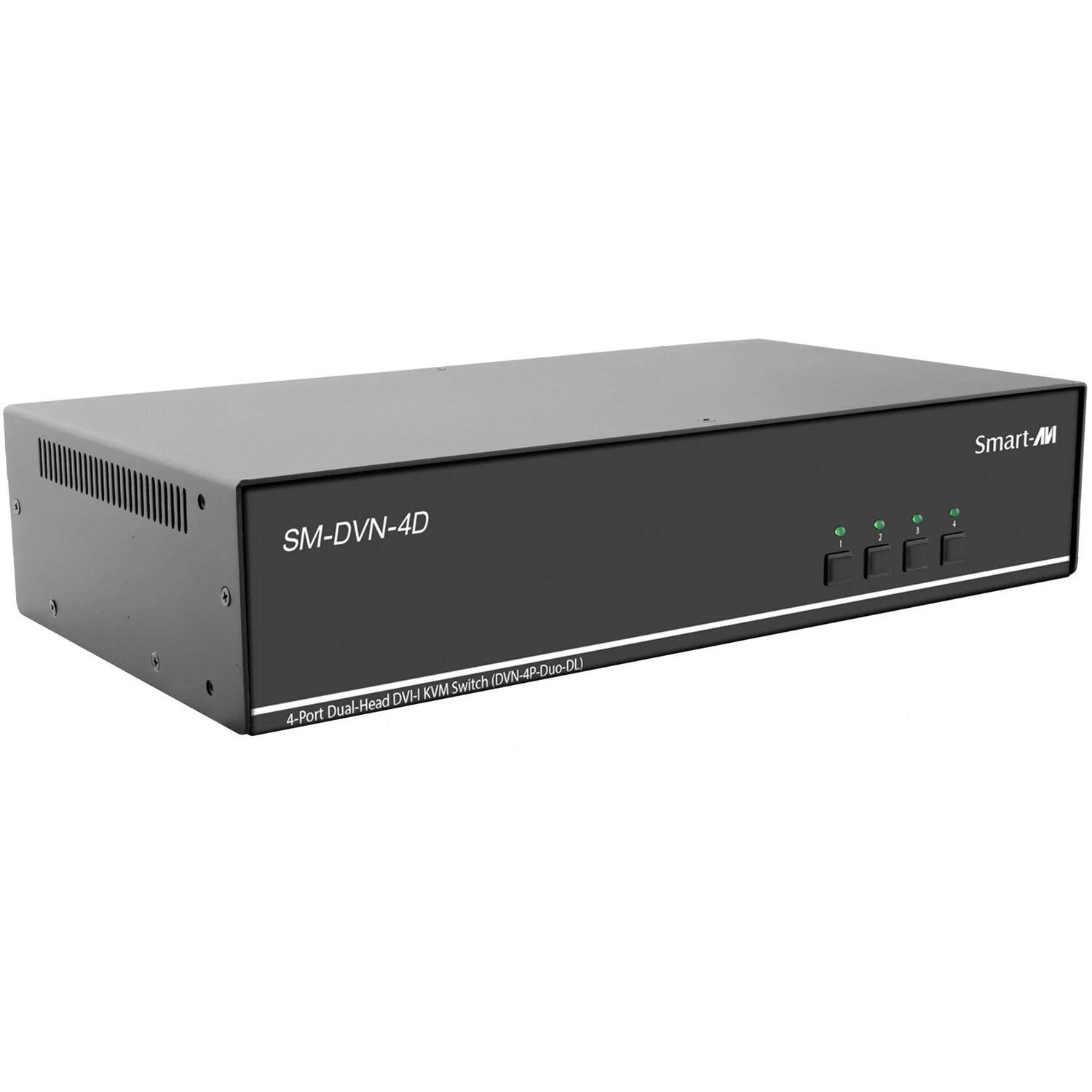 Smart-AVI SM-DVN-4D 4-Port, Dual-Head DVI KVM Switch SM-DVN-4D-S