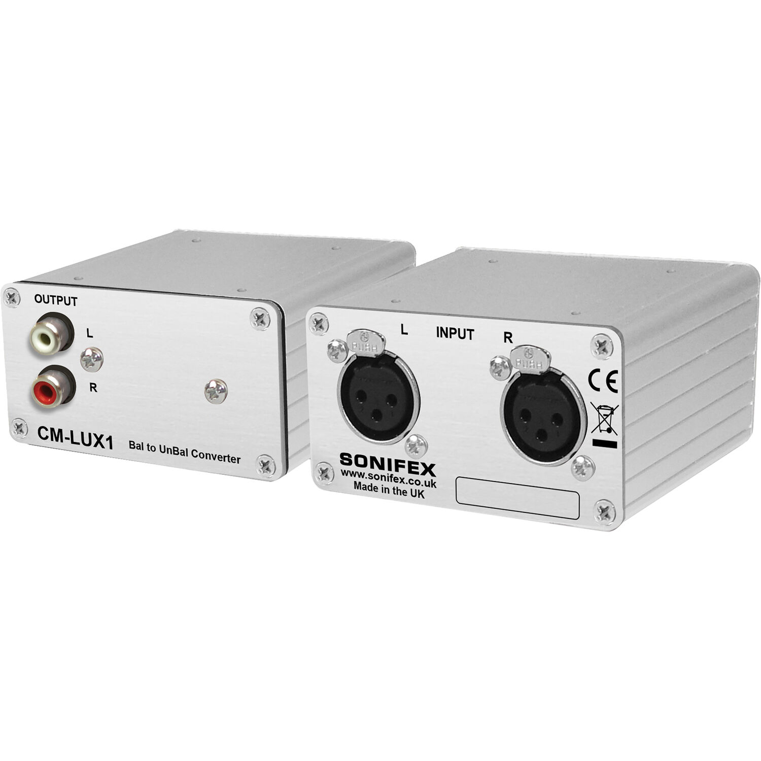 Sonifex CM-LUX1 Balanced to Unbalanced Audio Converter CM-LUX1
