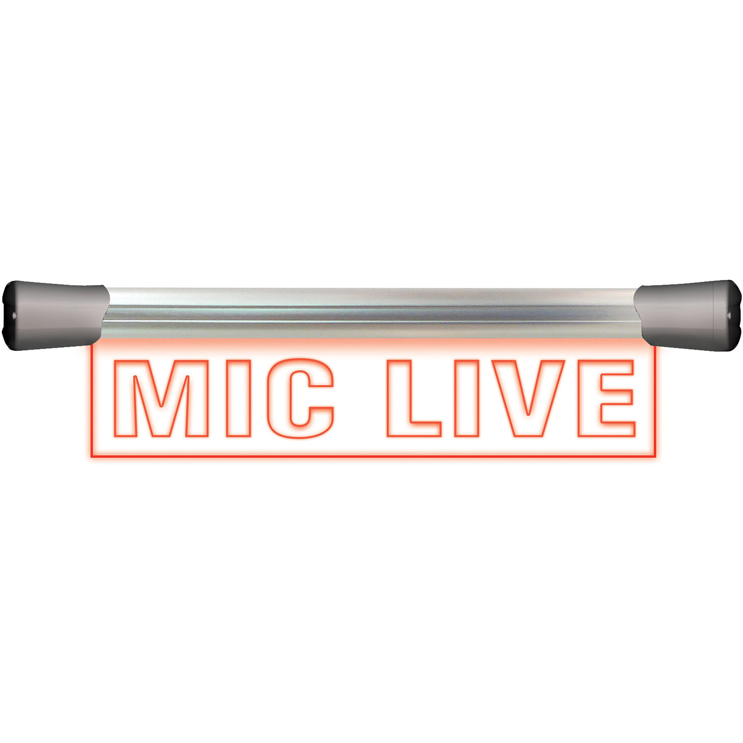 Sonifex SignalLED Single Flush Mount MIC LIVE Sign LD-40F1MCL