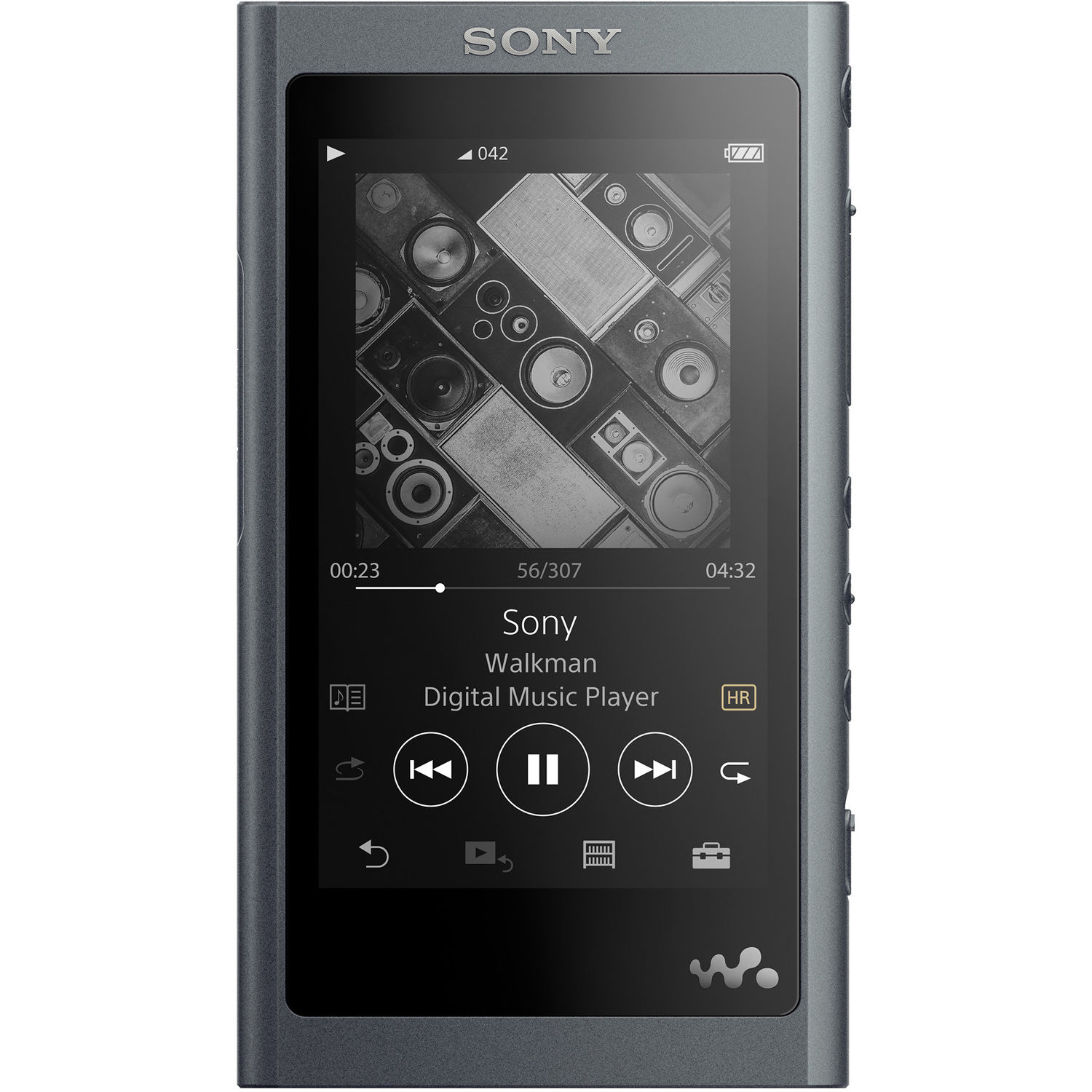 Sony NW A55 Walkman Digital Audio Player Grayish Black NWA55 B Sony NW A55 Walkman Digital Audio Player Grayish Black NWA55 B