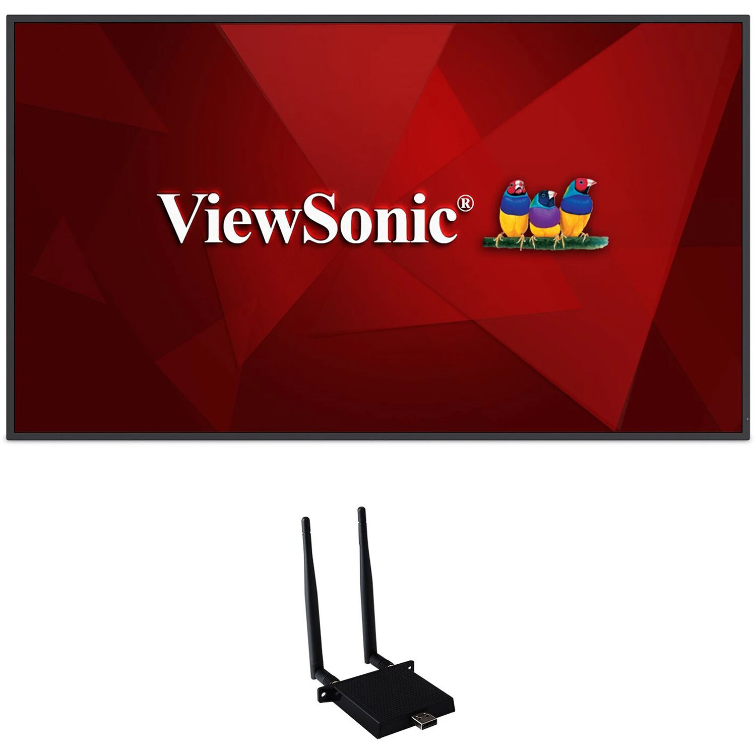 ViewSonic CDE4330-W1 43" UHD 4K Commercial Monitor CDE4330-W1