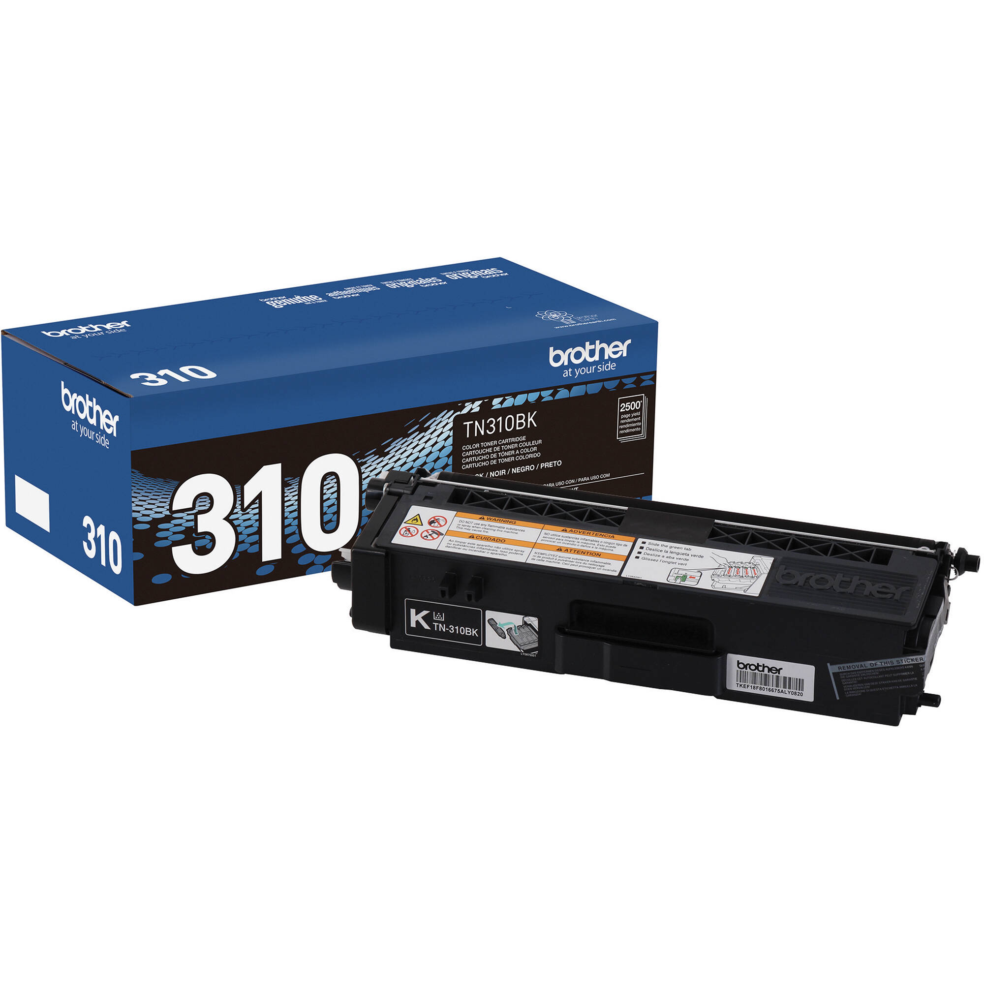 Brother TN310BK Black Toner Cartridge TN310BK B&H Photo Video