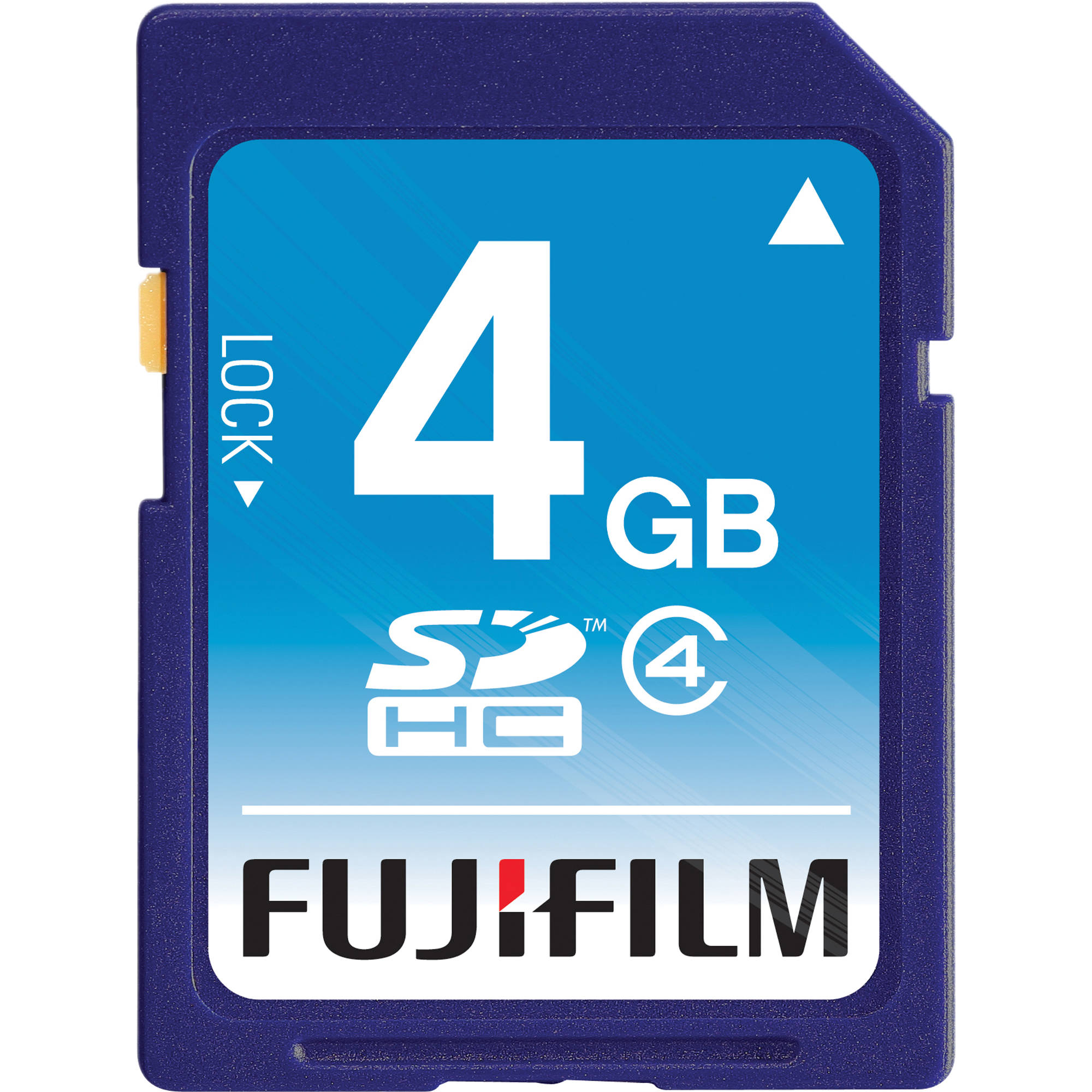 FUJIFILM 4GB SDHC Memory Card Class 4 600008957 B H Photo Video