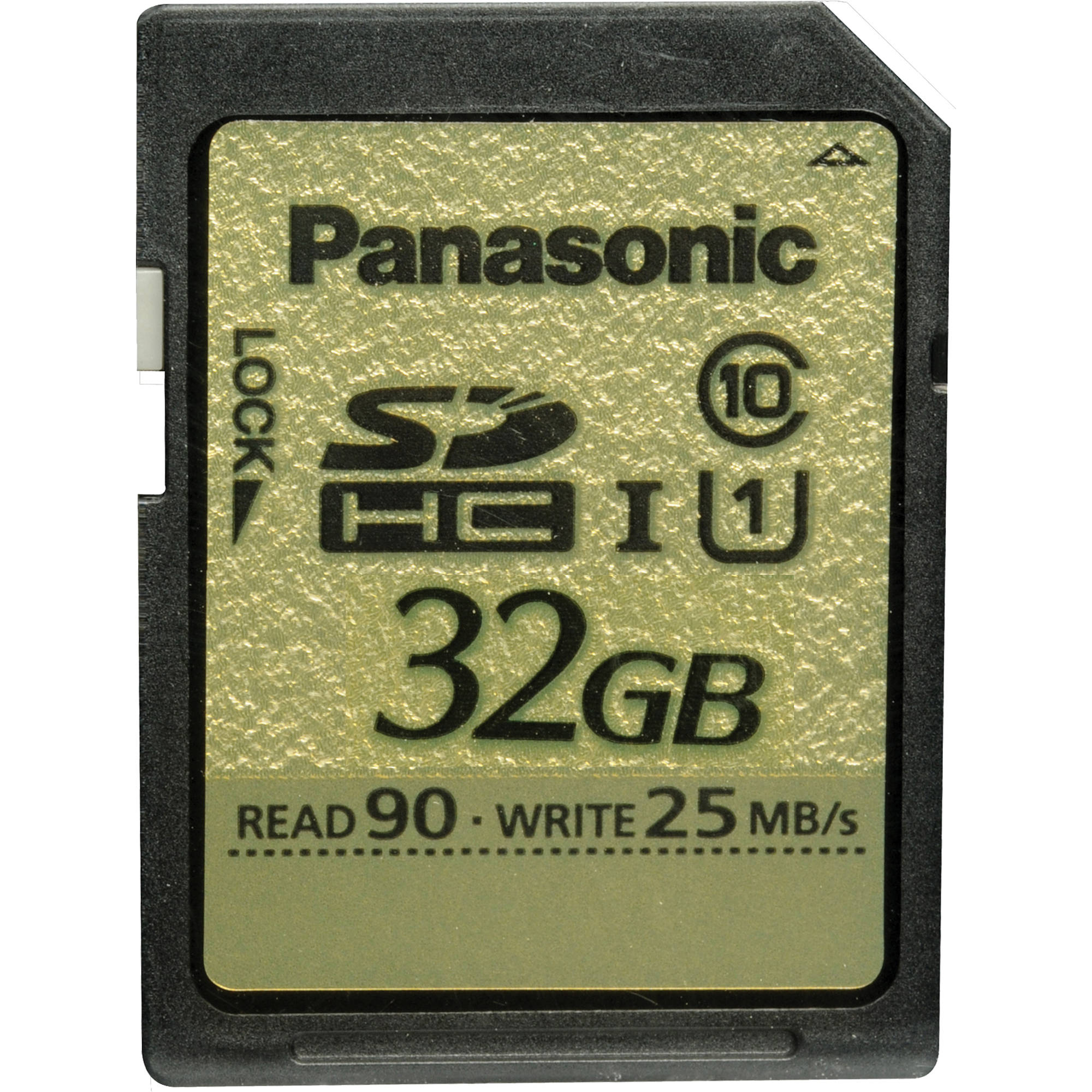 Panasonic 32GB SDHC Memory Card Gold Series Class 10