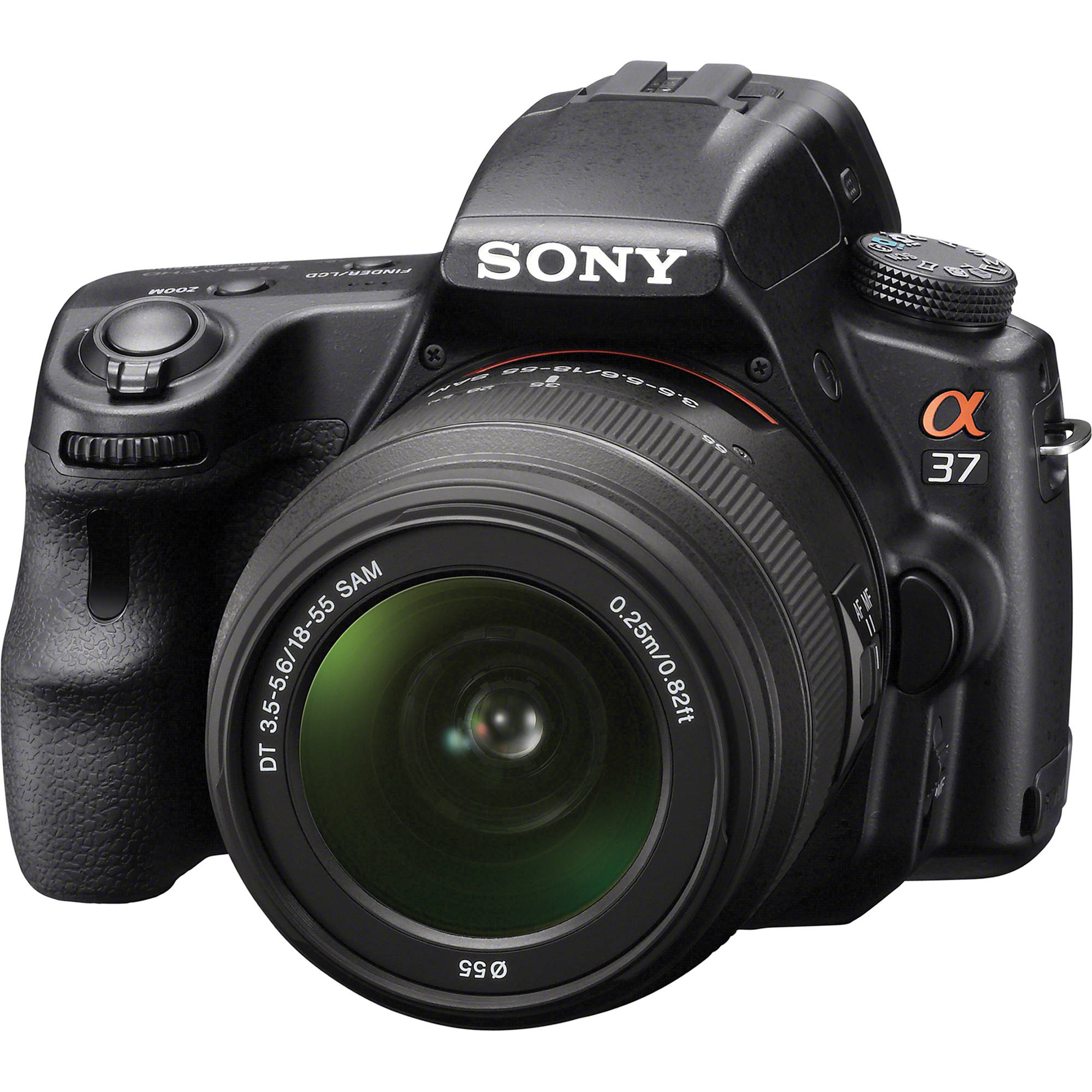 Sony Alpha SLT A37 DSLR Camera With 18 55mm Zoom Lens SLTA37K Sony Alpha SLT A37 DSLR Camera With 18 55mm Zoom Lens SLTA37K