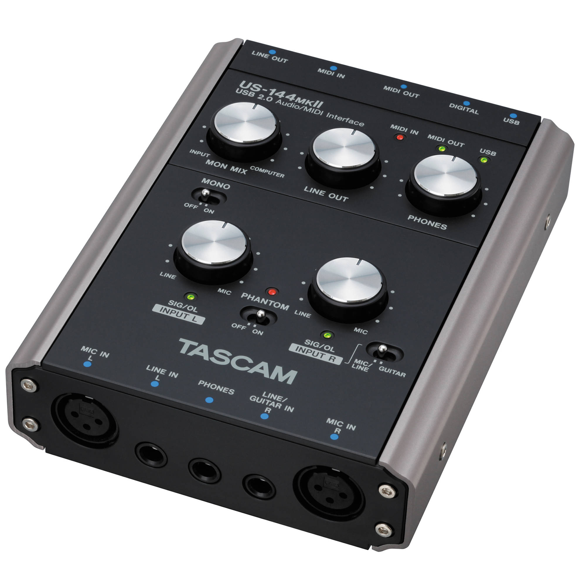 TASCAM US 144MKII USB 2 0 Computer Audio Interface US 144MKII TASCAM US 144MKII USB 2 0 Computer Audio Interface US 144MKII