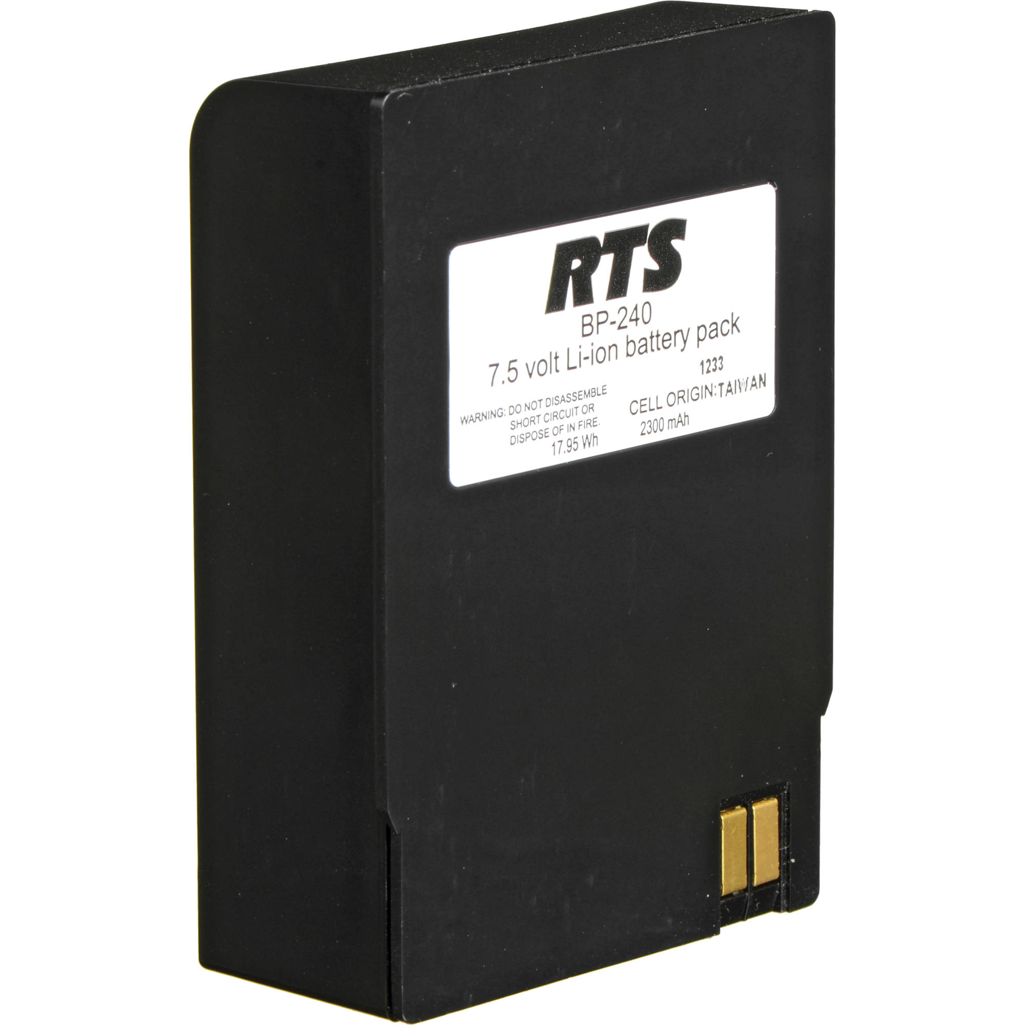 Telex BP-240 Battery Pack for TR-240 Bodypack F.01U.416.192 B&H