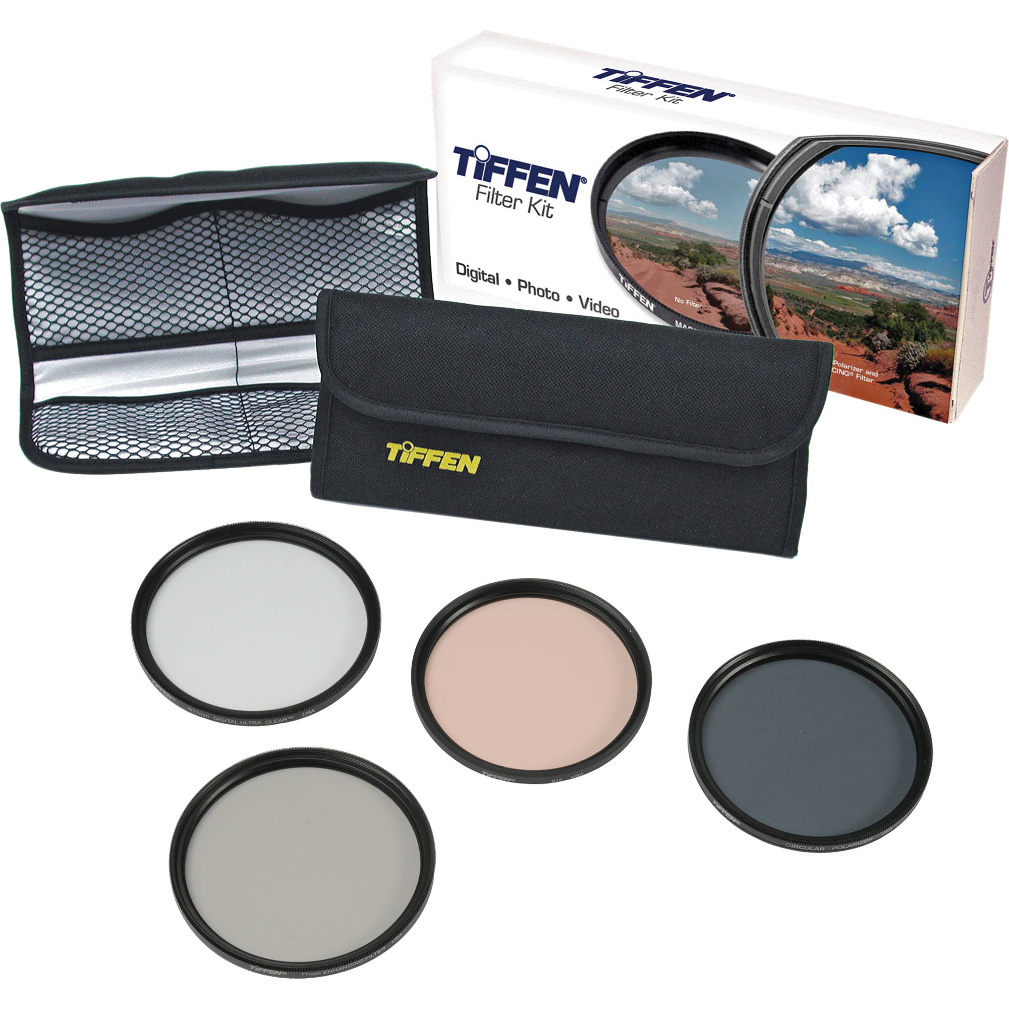 Tiffen 37mm Digital Enhancing Filter Kit 37DIGEFK B&H Photo Video
