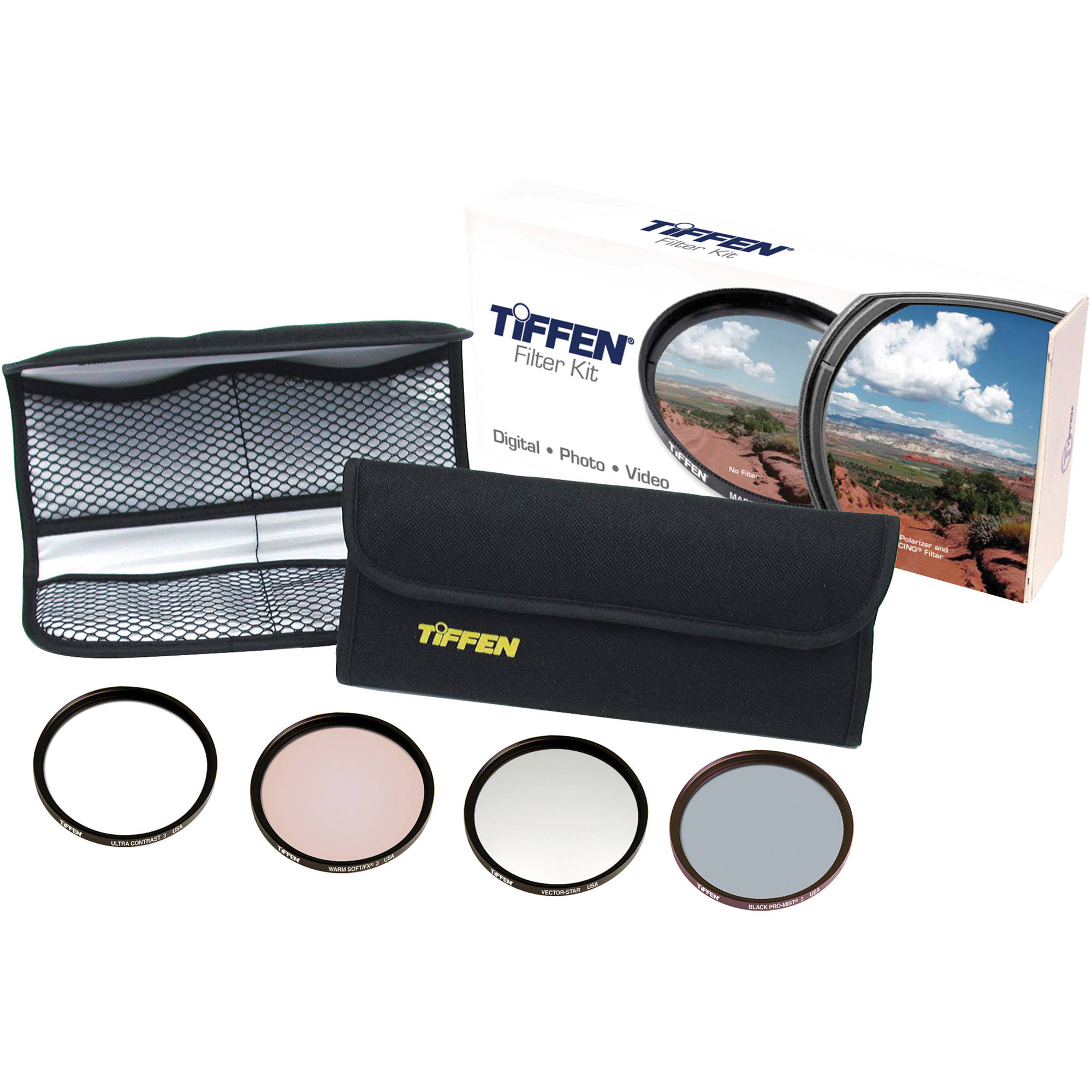 Tiffen 49mm Hollywood FX Classic Filter Kit 49HFXK1 B&H Photo