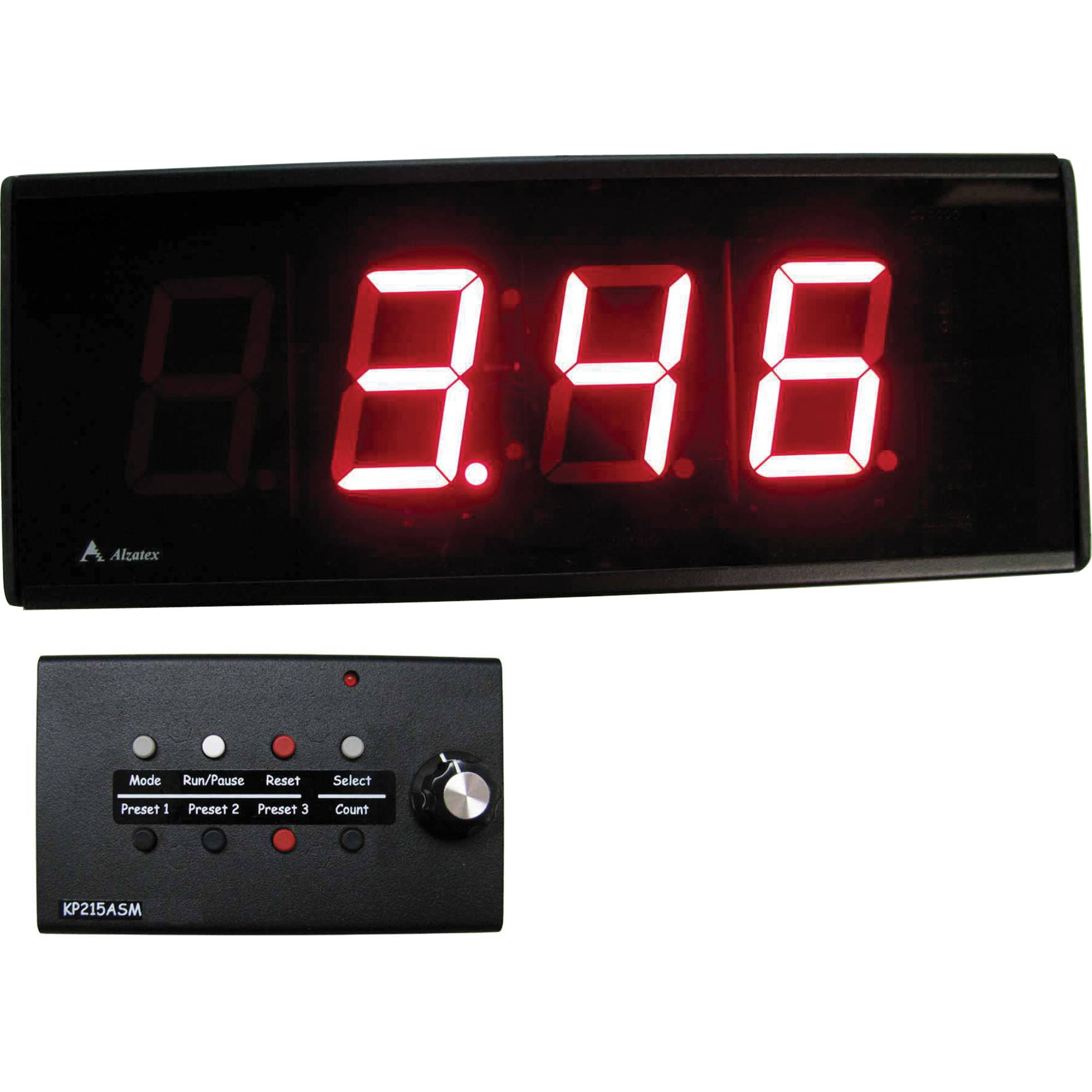 Alzatex DSP254B_D 4-Digit Display with 2.33" High Solid