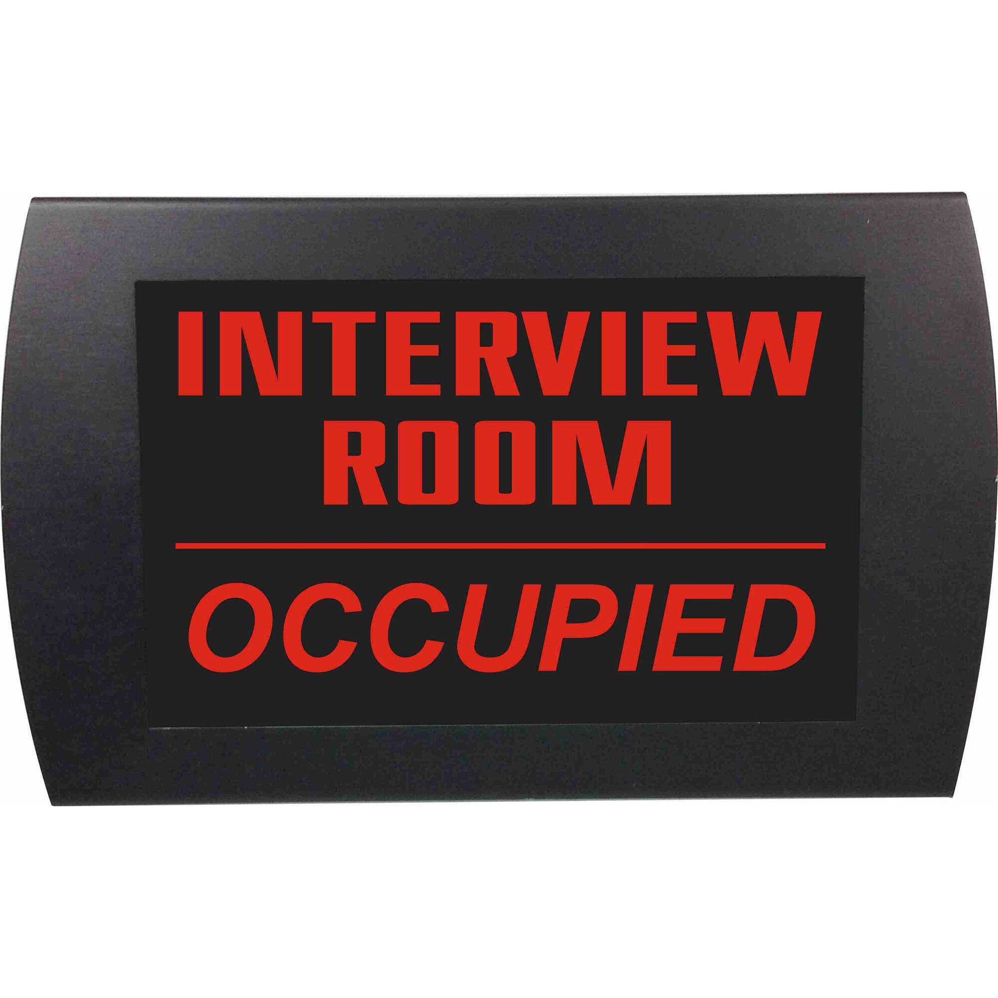 American Recorder nterview Room Occupied - LED OAS-2055M-RD B&H