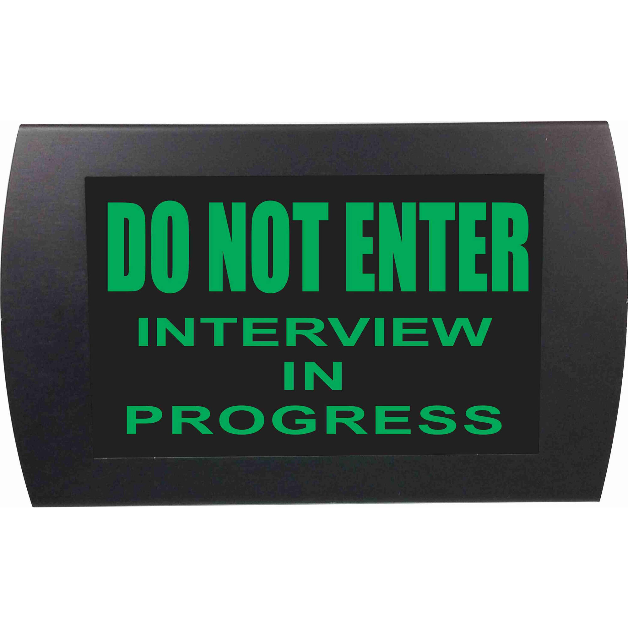 American Recorder Do Not Enter Interview In Progress