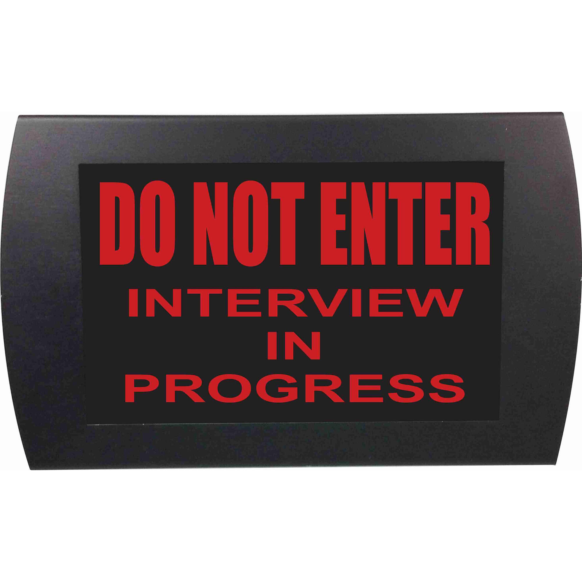 American Recorder Do Not Enter Interview In Progress