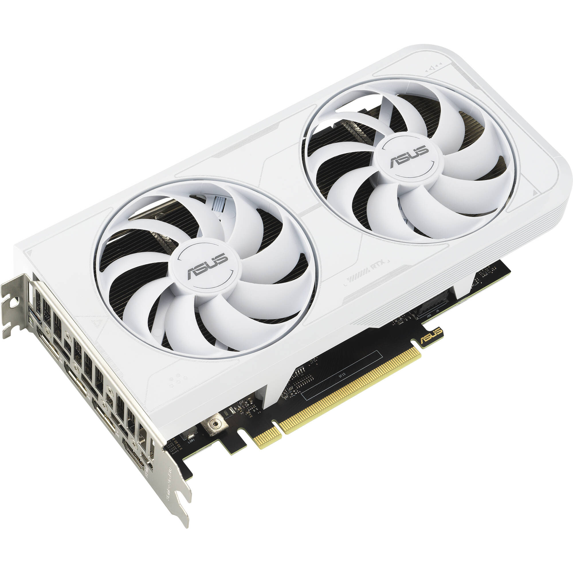 ASUS GeForce RTX 3060 Ti Dual OC DUAL RTX3060TI O8GD6X WHITE B H ASUS GeForce RTX 3060 Ti Dual OC DUAL RTX3060TI O8GD6X WHITE B H