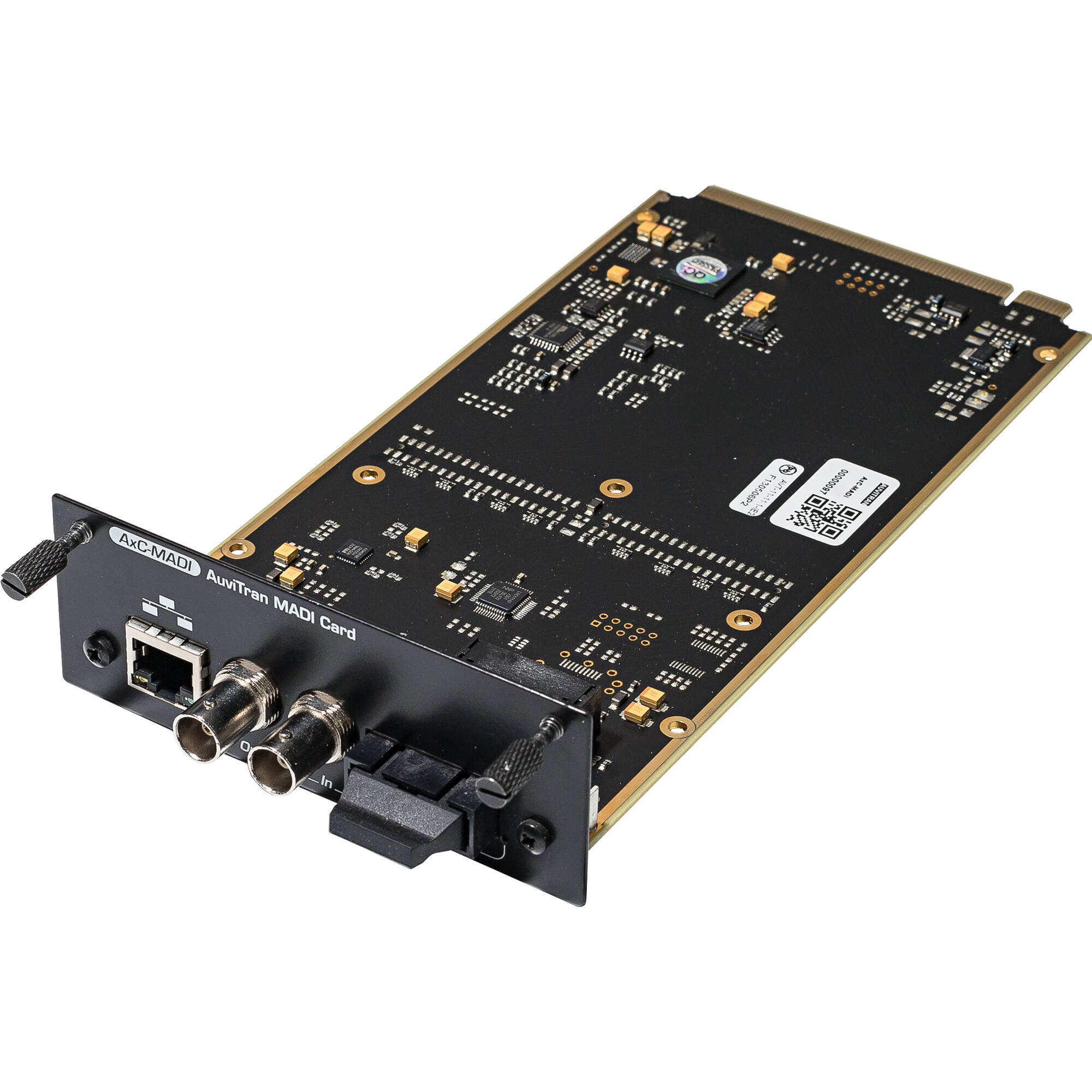 AuviTran MADI Card with 64 In and 64 Out on 2-BNC or AXC-MADI
