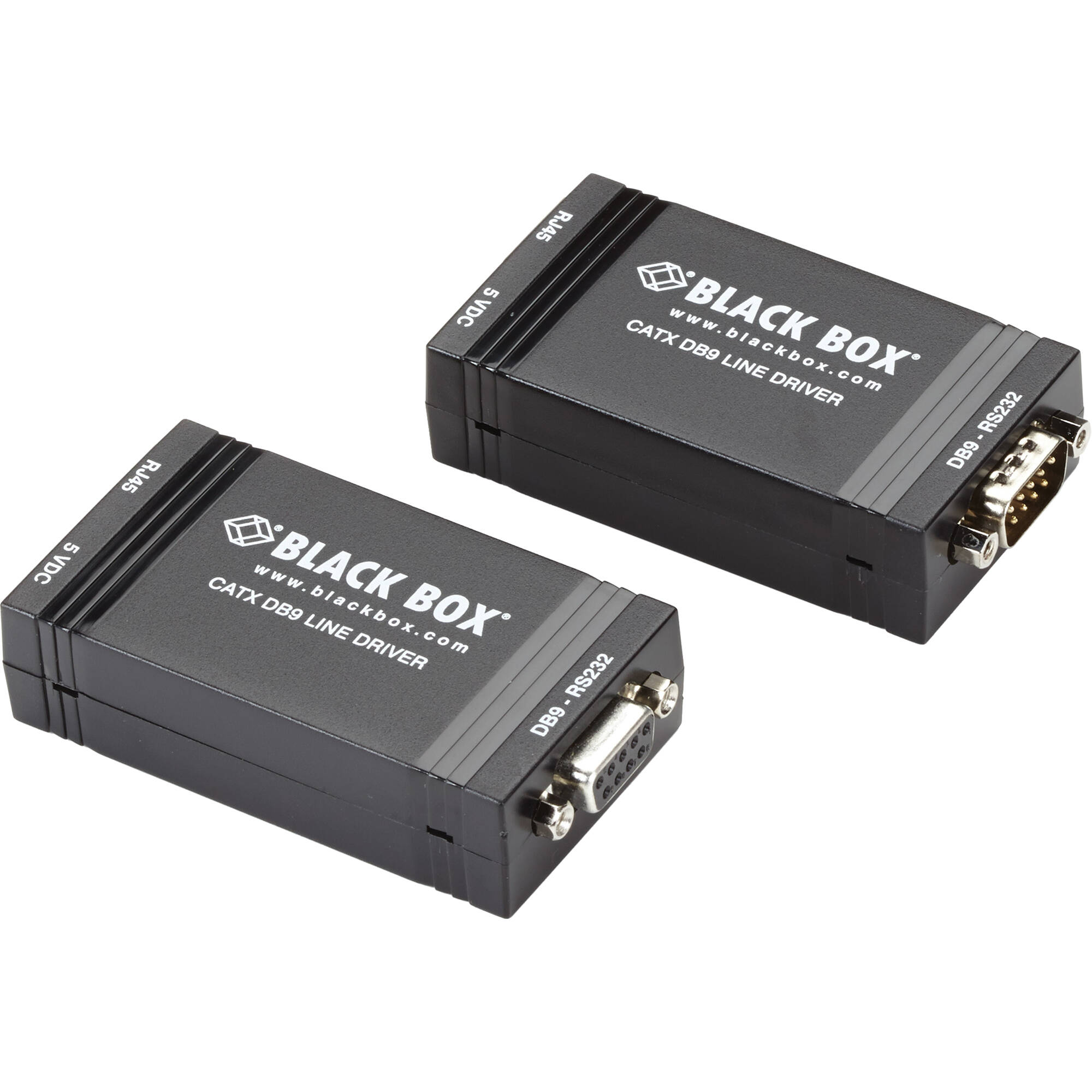 Black Box Async RS232 Extender over Catx - DB9 ME890A-R2 B&H