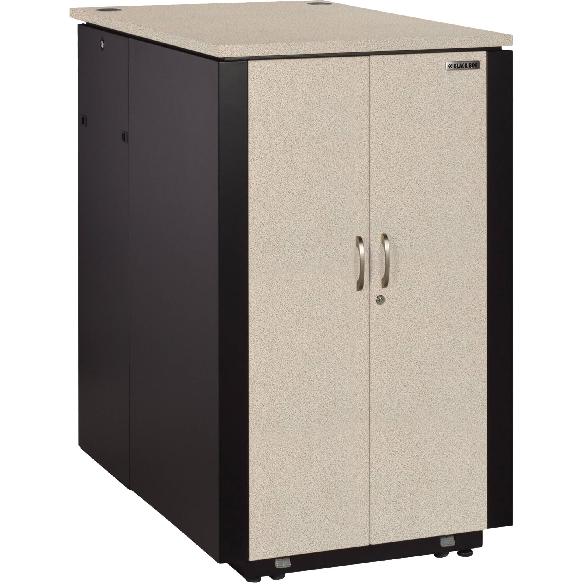 Black Box Quiet Cabinet 12U - Light Gray QC12ULG-R2 B&H Photo