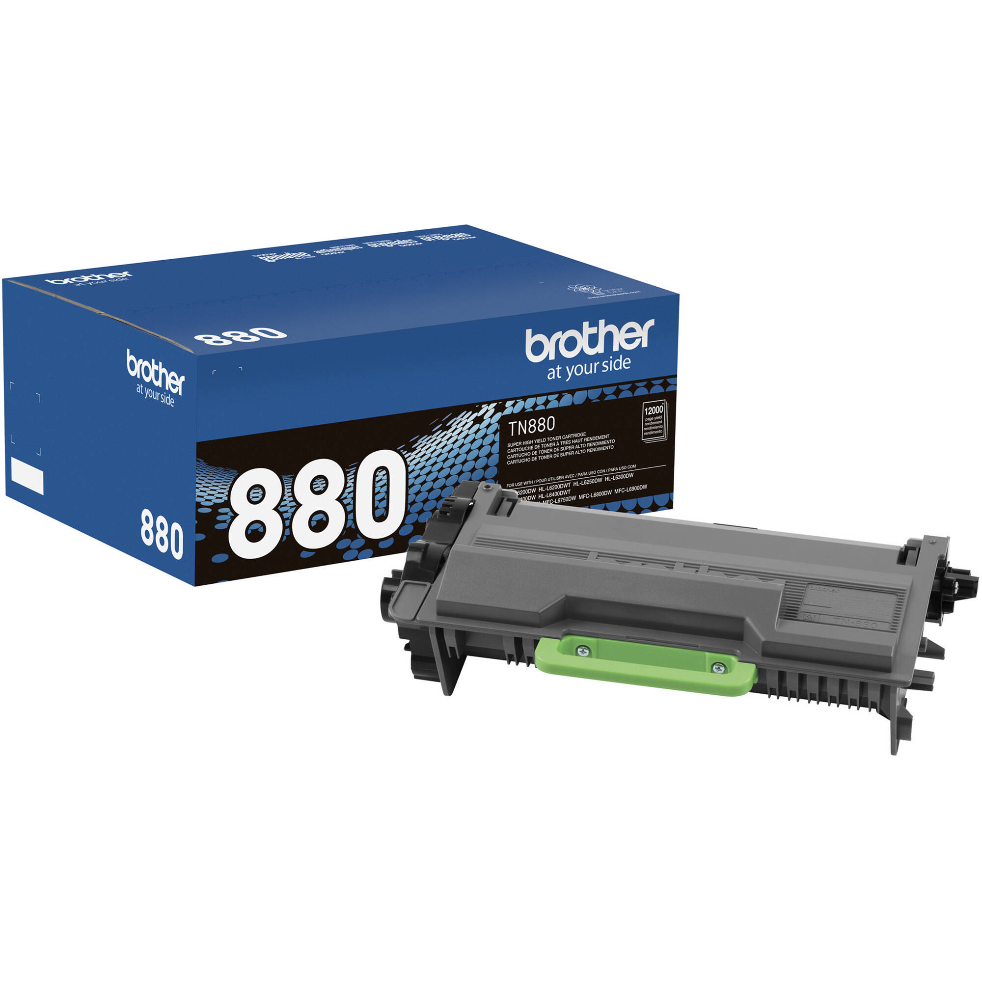 Brother TN880 Super High Yield Toner Cartridge TN-880 B&H Photo