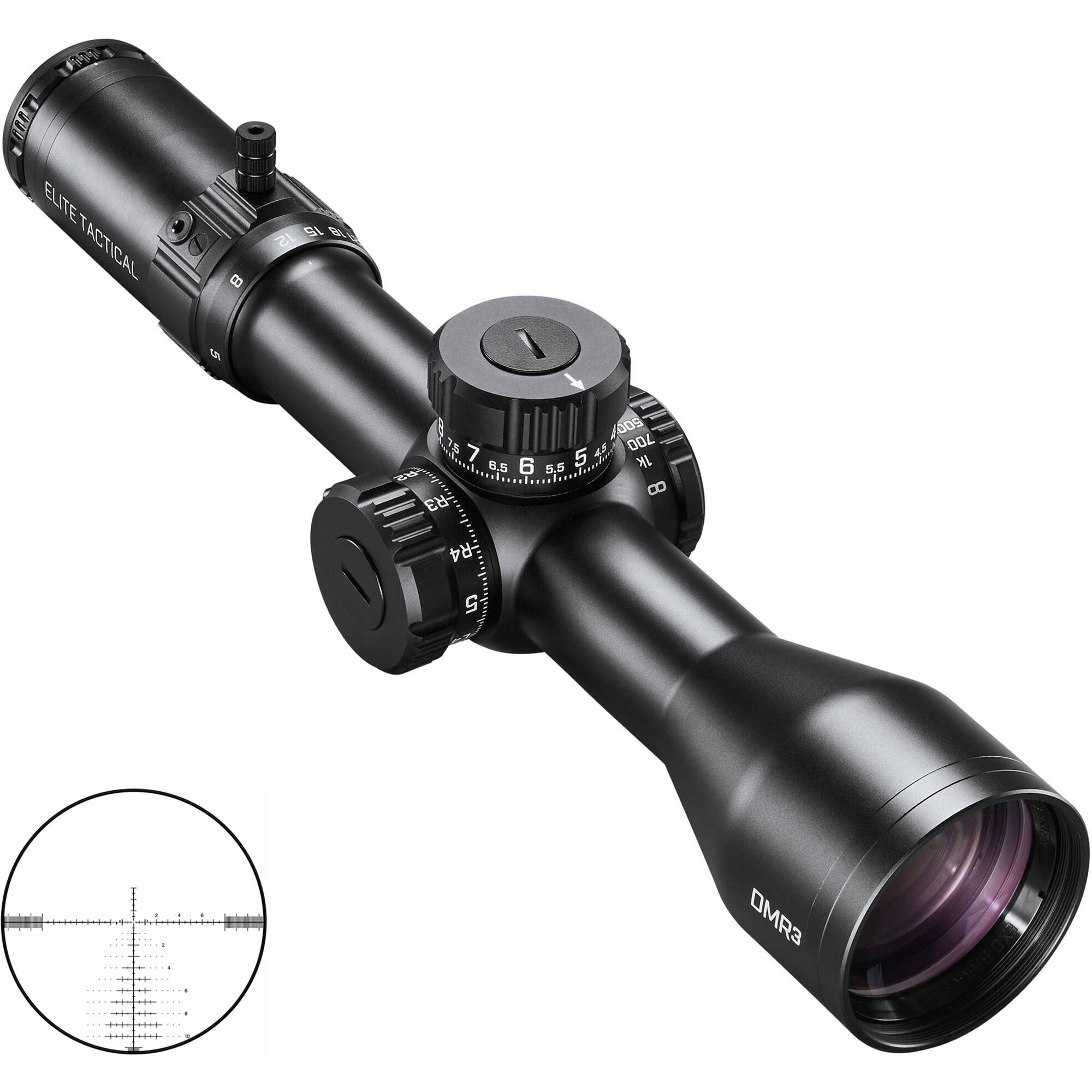 Bushnell 3.5-21x50 Elite Tactical DRS3 Riflescope ETDMR3G4 B&H
