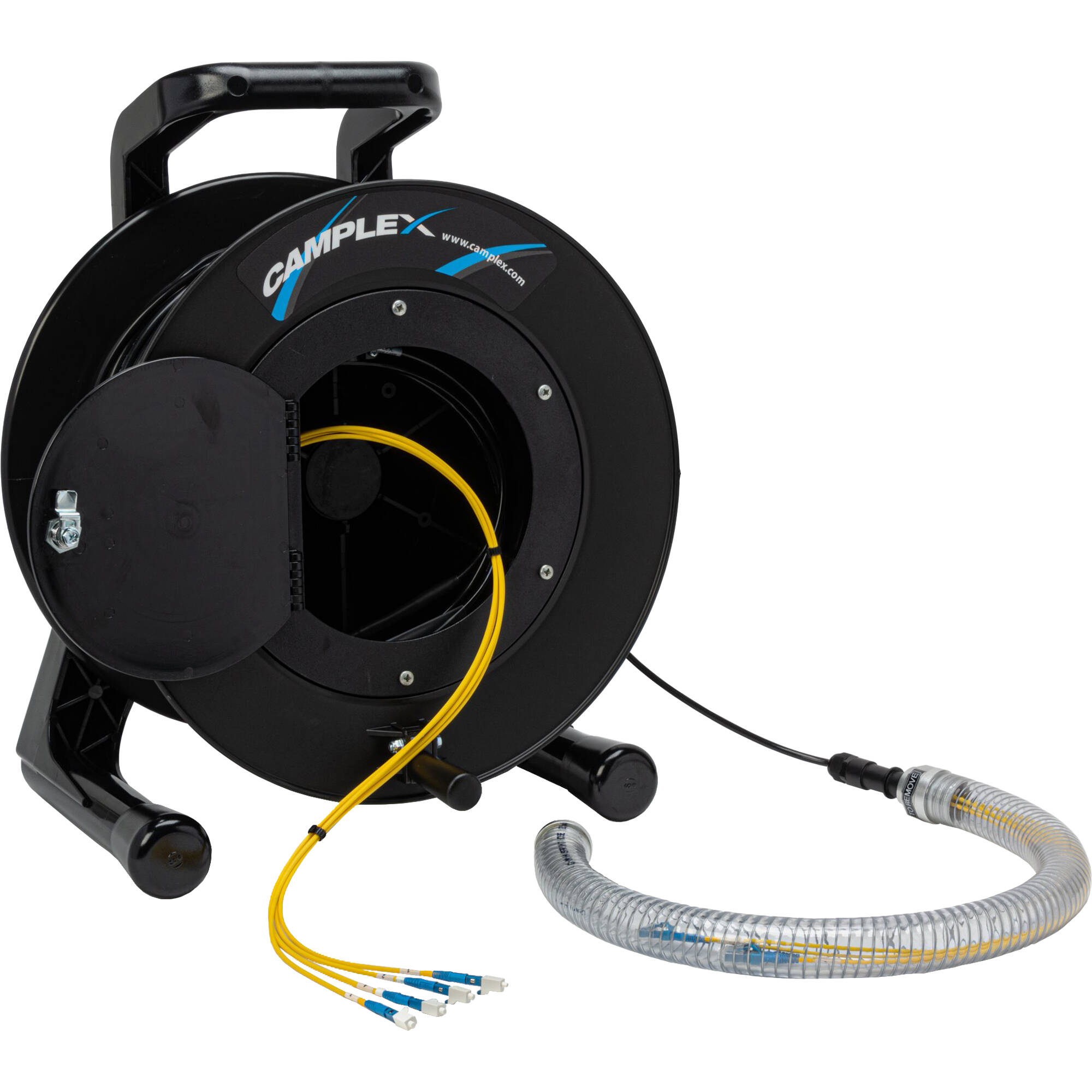 Camplex 4-Channel Fiber Optic Tactical Cable Reel